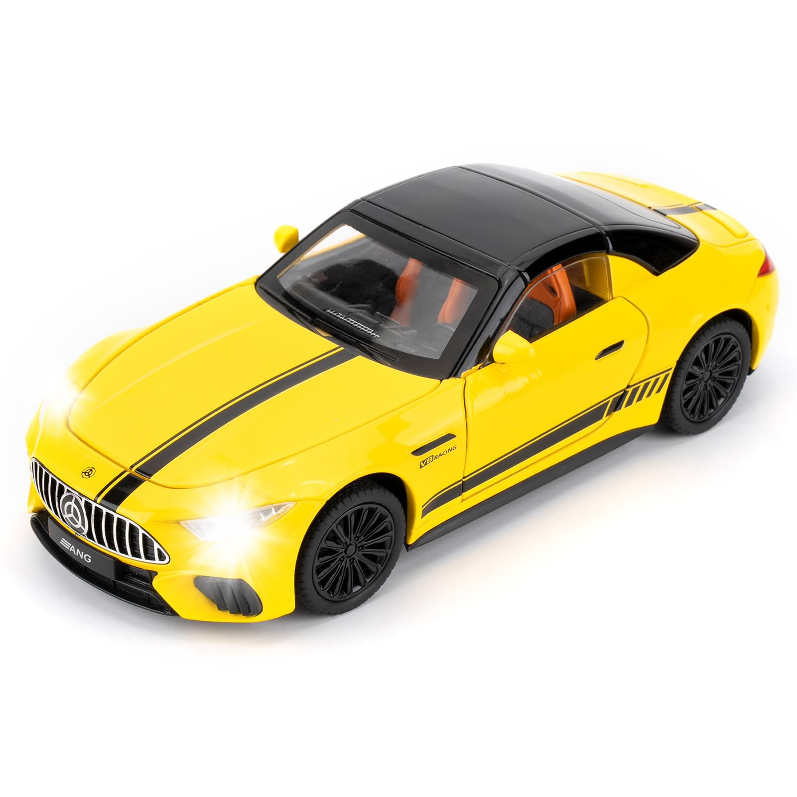 YEYUN Compatible for 1:24 Scale Collectible Benz SL63 AMG Diecast Model ...