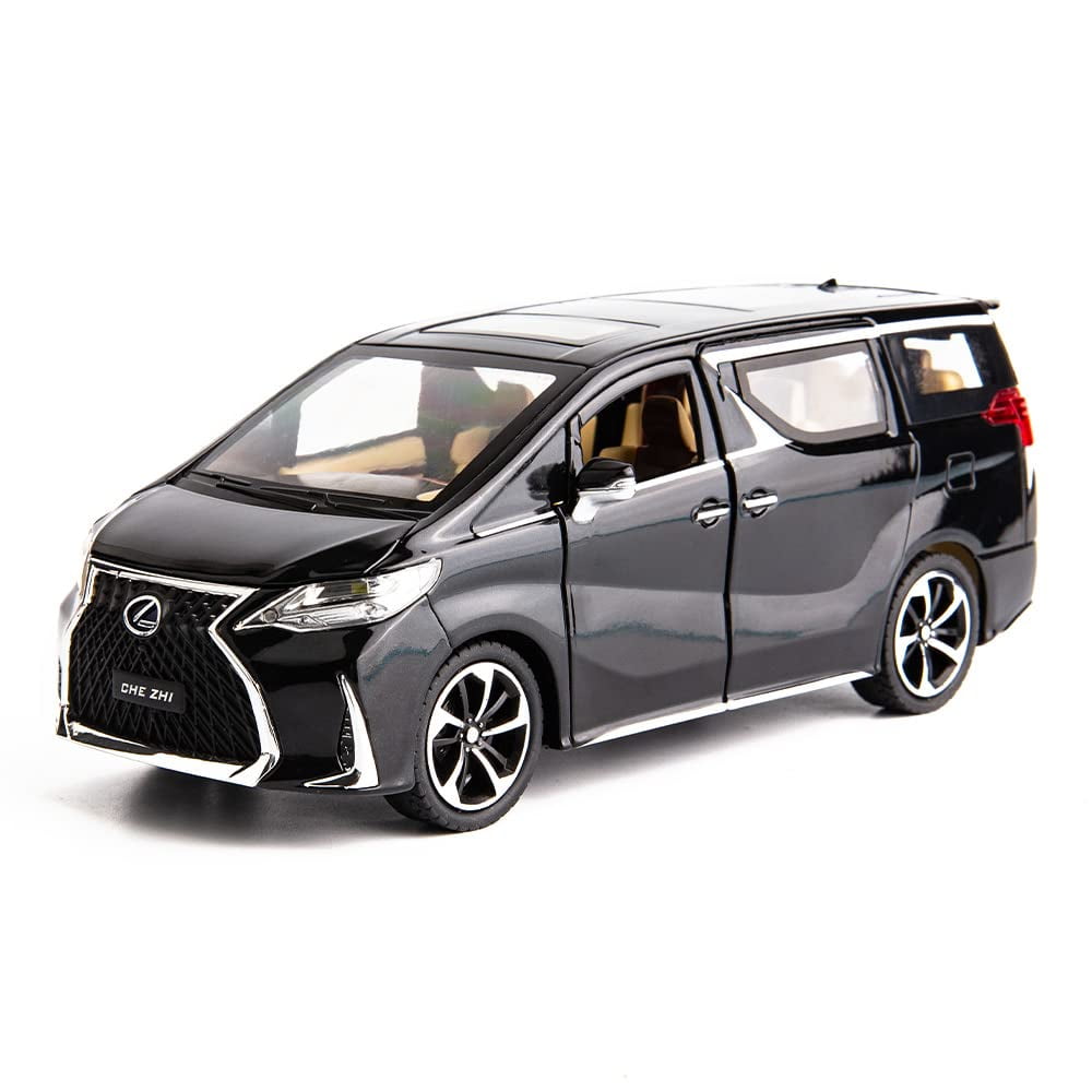 YEYUN Model Car 1/24 Lexus LM300 Alloy Pull Back Metal Collectible Toy ...