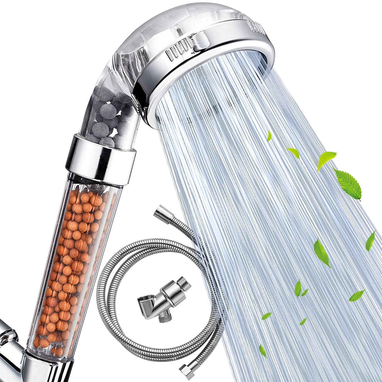 YEYUN Shower Head with Hose, Filter Filtration High Pressure Water ...