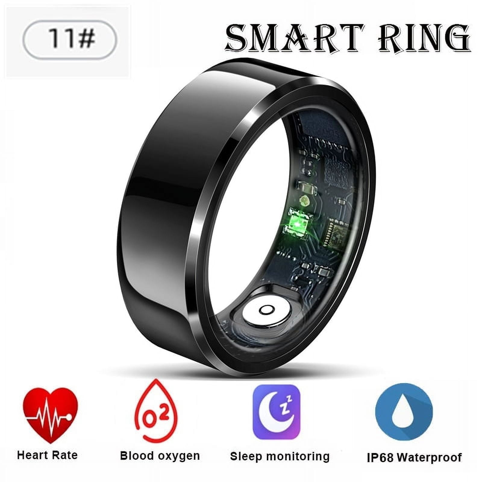 YEYUN Smart Ring Fitness Ring Smart Rings For Men Women IP68 Tracking ...