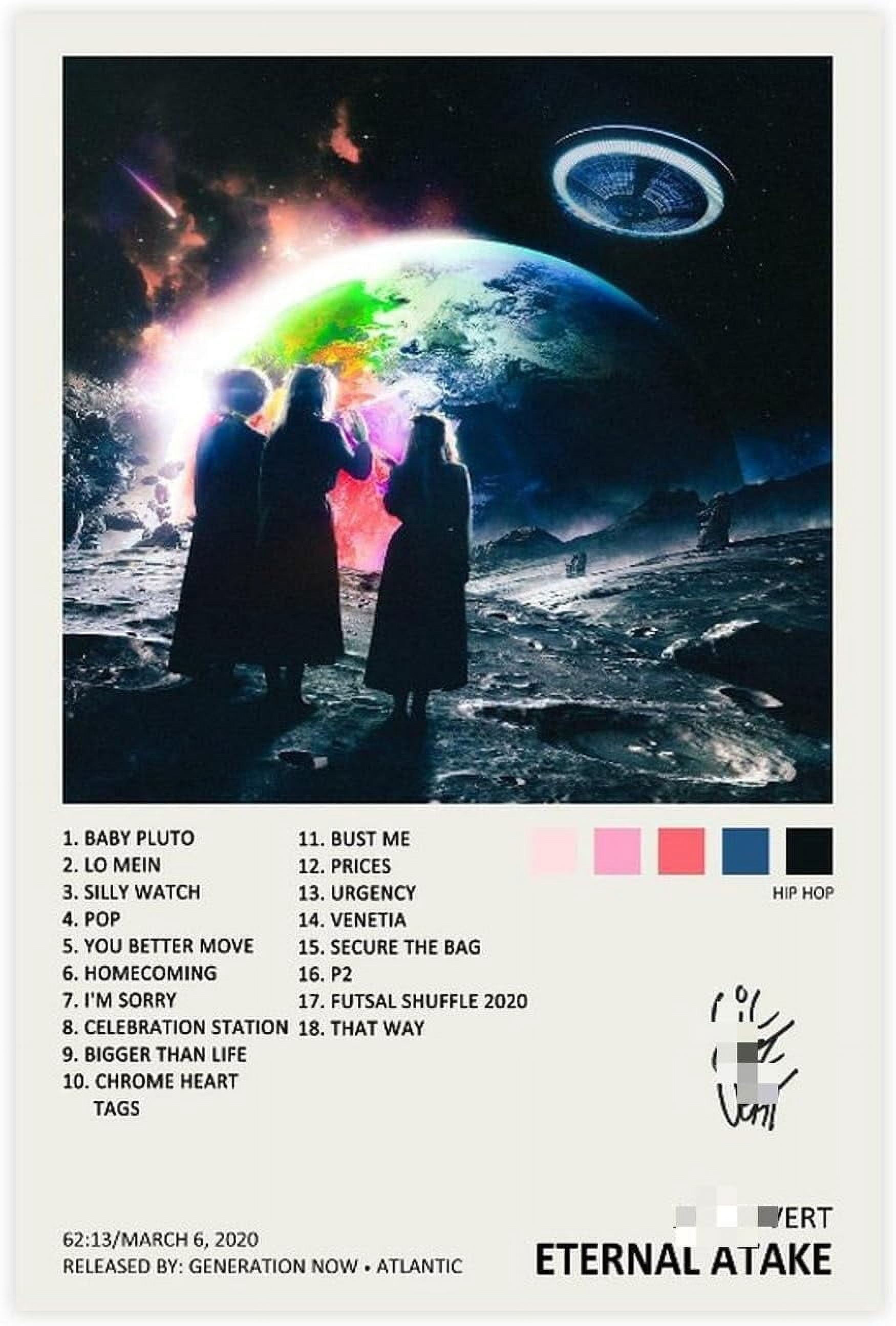 YEZLH Pink Tape Music Album Cover Signed Limited Edition Canvas Poster ...