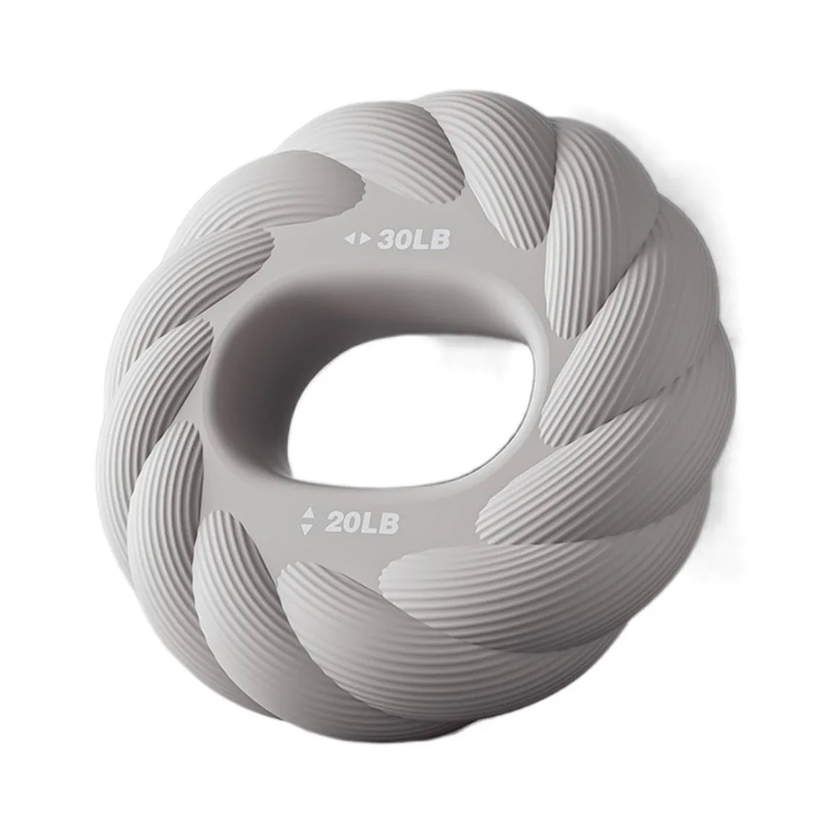 YEjing Petal Shaped Grip Strength Training Ring 20-50LB Double Weight ...