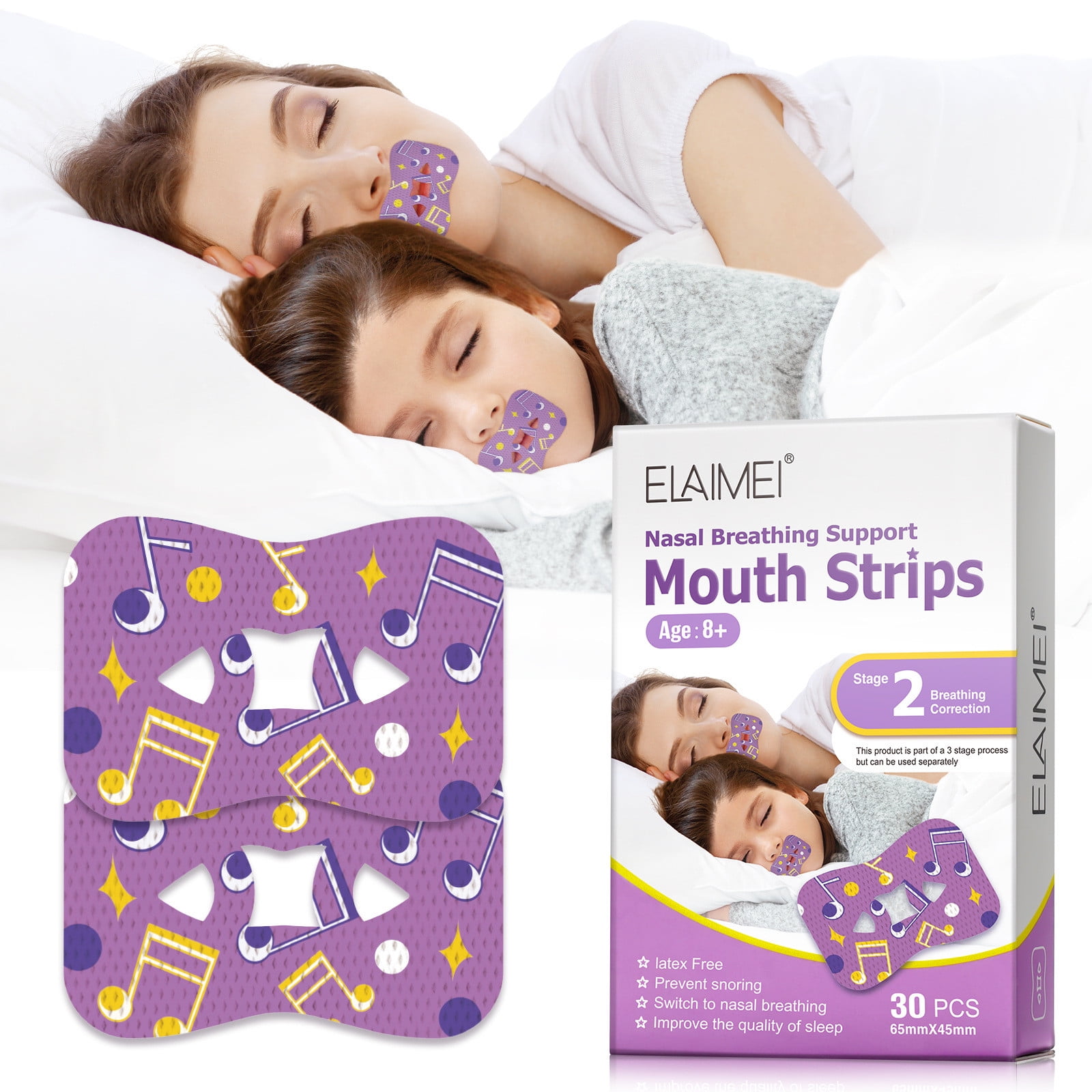 YFGEFTR Deals Adult And Child Closed Mouth Paste Universal Breathing ...