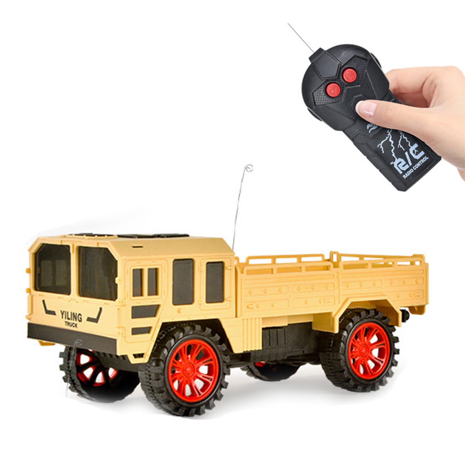 YFGEFTR Deals Electric Remote Control Car RC Two-way Pickup Pickup ...