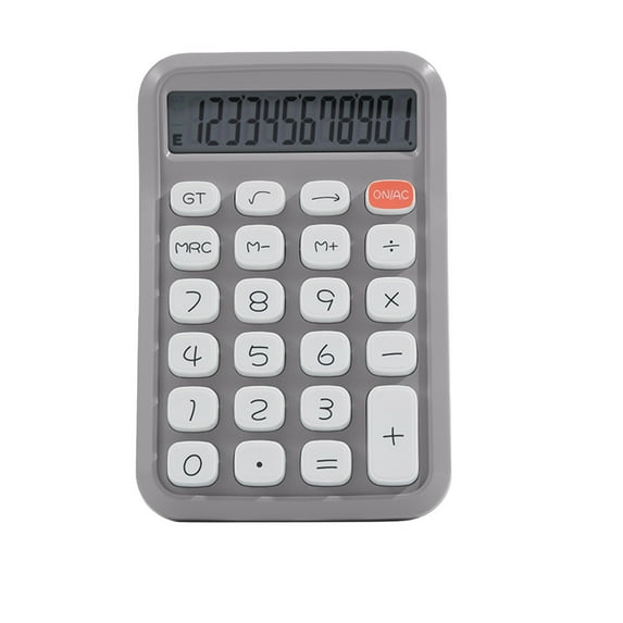 YFGEFTR Desktop Calculator with Solar Power and Easy to Read LCD ...