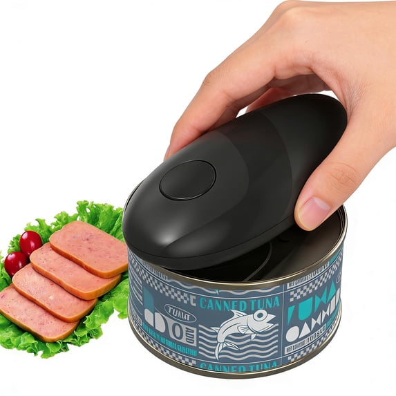 YFL Automatic Electric Can Opener: Battery Operated One Touch Hands ...