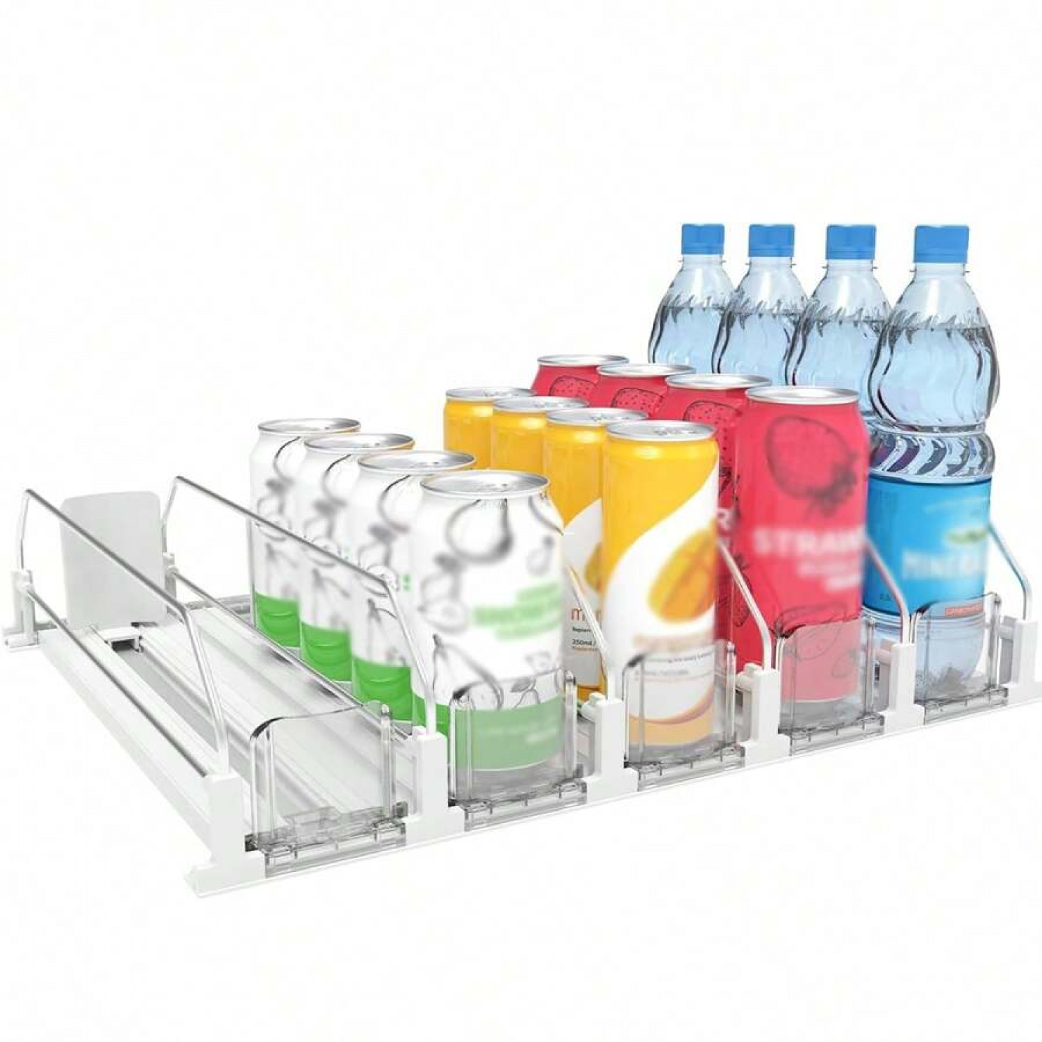 YFLXDMLYYSC 5 Set Beverage Storage Solution Easy Glide Pusher ...