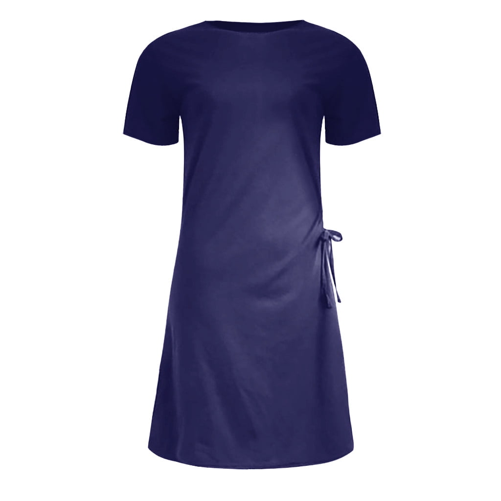YFPWM Semi Formal Dresses for Women Mini Dress Plus Size Maturity ...