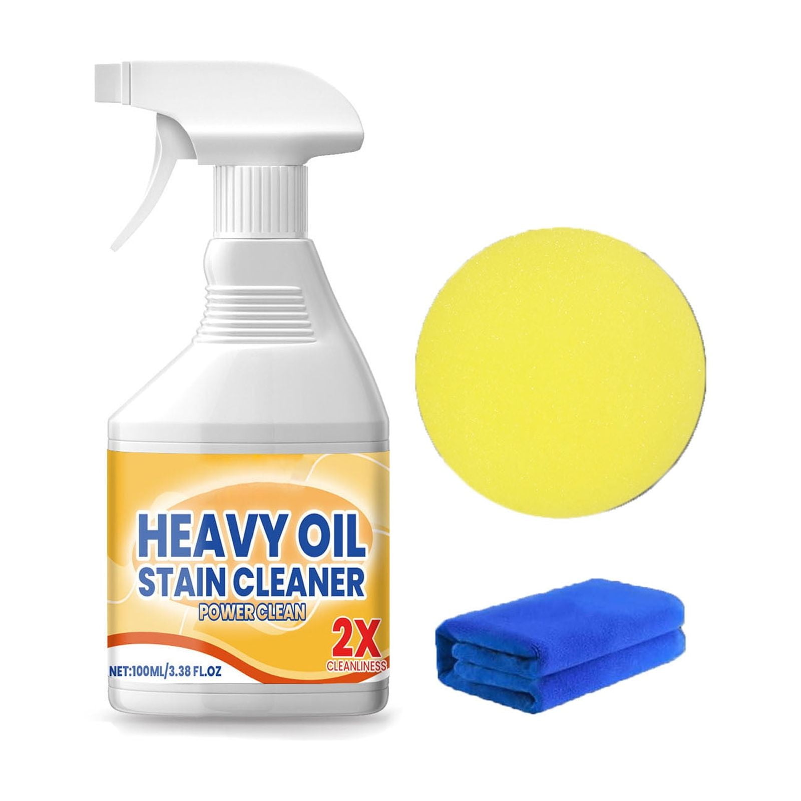 YFTDEF Clean Kitchen Oil Stains Spray, Kitchen Cleaner, Powerful Clean ...