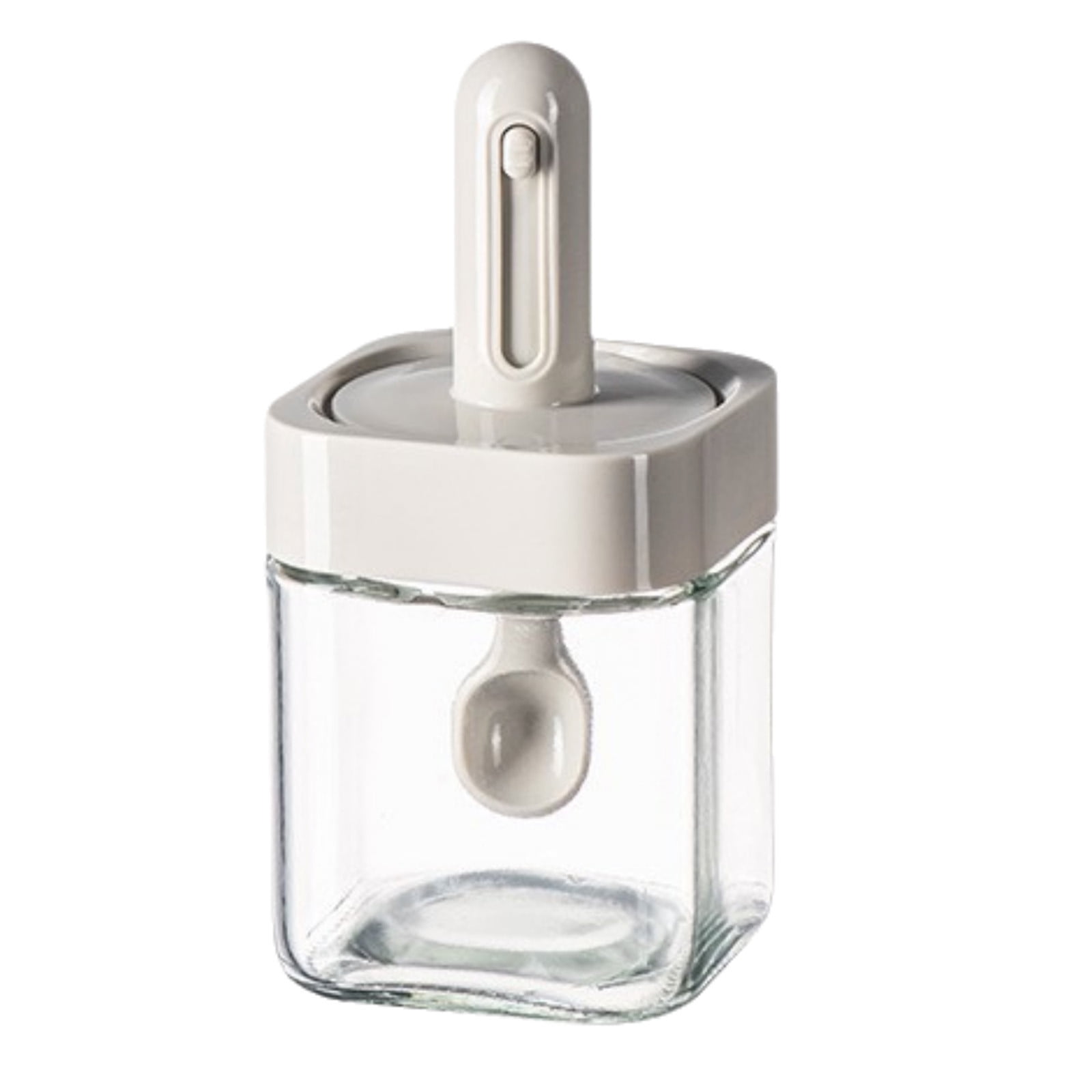 YFTDEF Expandable Spice Jar, Glass Spice Container, Sealed Canister ...