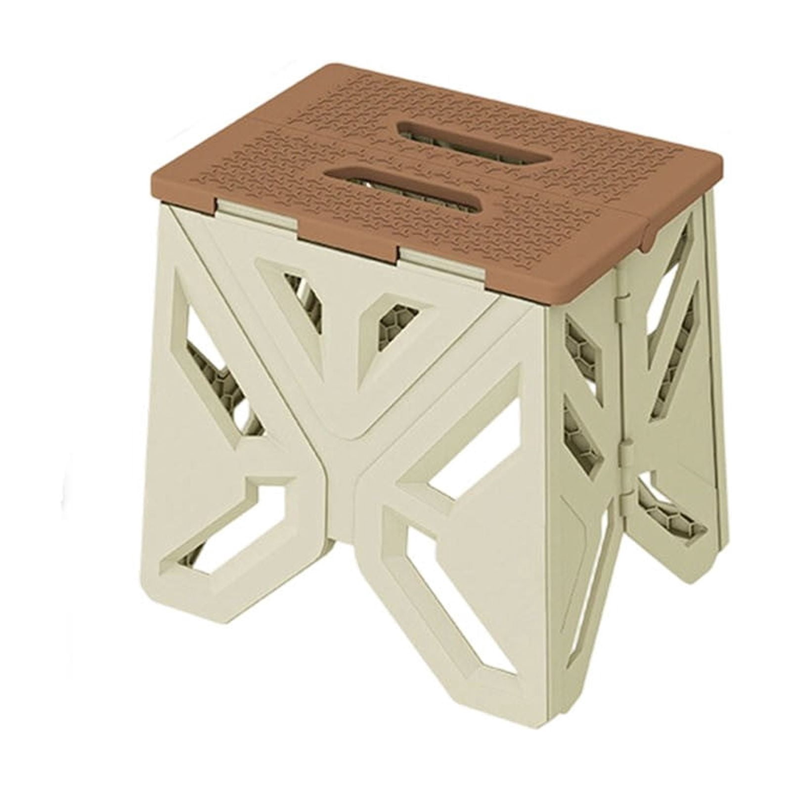 YFTDEF Heavy Duty Folding Step Stool, Portable Non-Slip Design, Compact ...