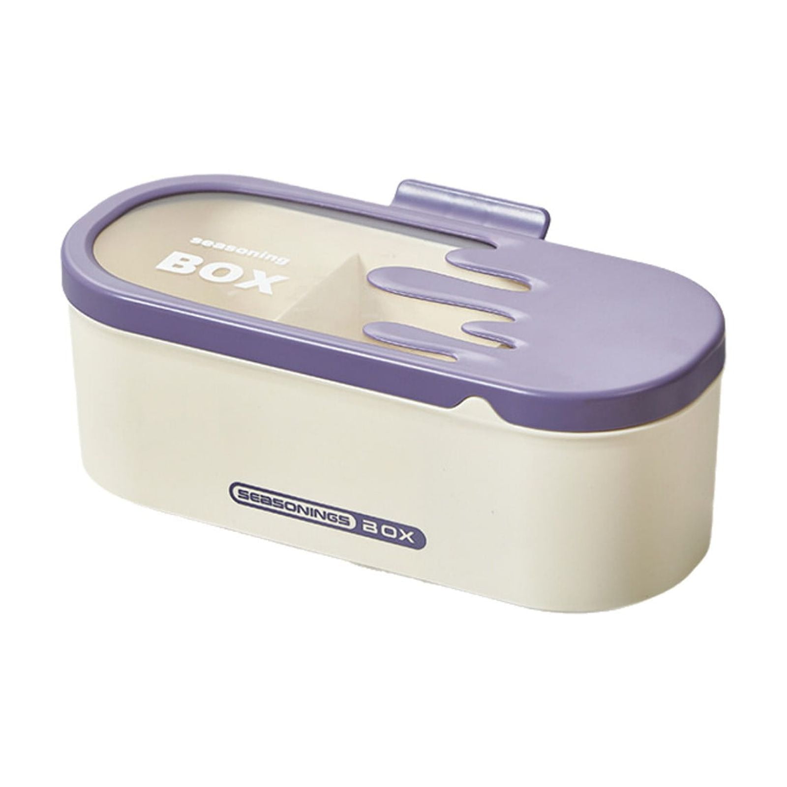 YFTDEF Multi Compartment Seasoning Box, Food Grade Plastic Spice ...