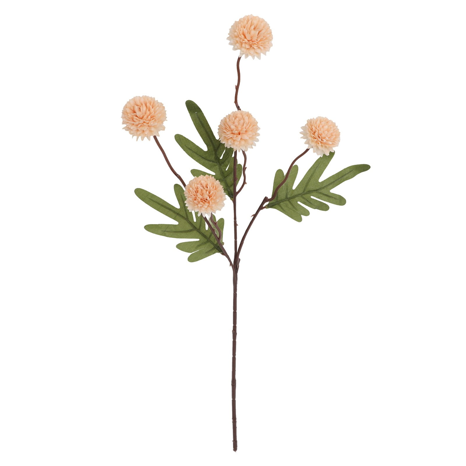 YFTDEF Simulated 5 Head Scallion Ball, Artificial Flower Arrangement ...