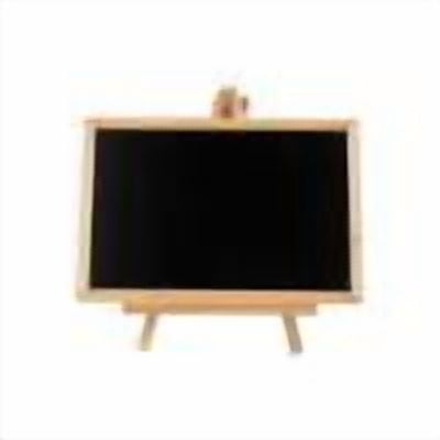 YFTDEF Small Chalkboard, Wooden Writing Board, Lightweight, Multi-Use ...