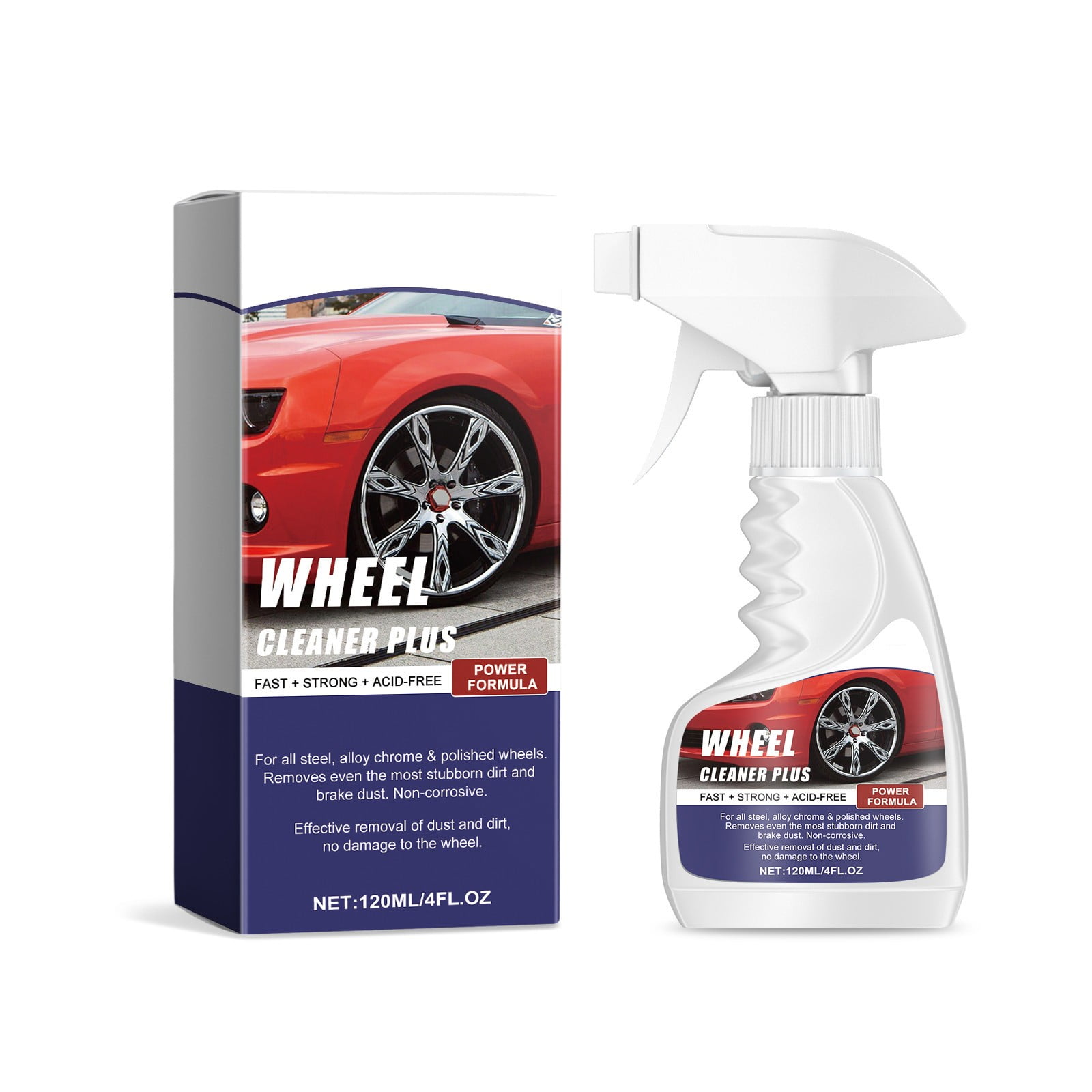 YFTDEF Wheel Cleaner, Stain Repair, Rust Remover, Safe for All Wheels ...