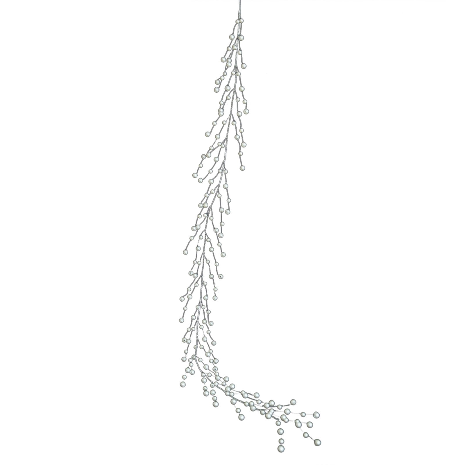 YFTDEY Christmas Crystal Bead Garland, Acrylic Pearl String Decorations ...