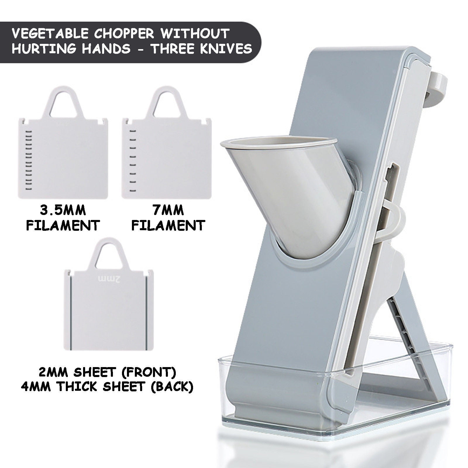 YFTDEY Multifunction Vegetable Cutting Tool – Grater, Meat Slicer ...