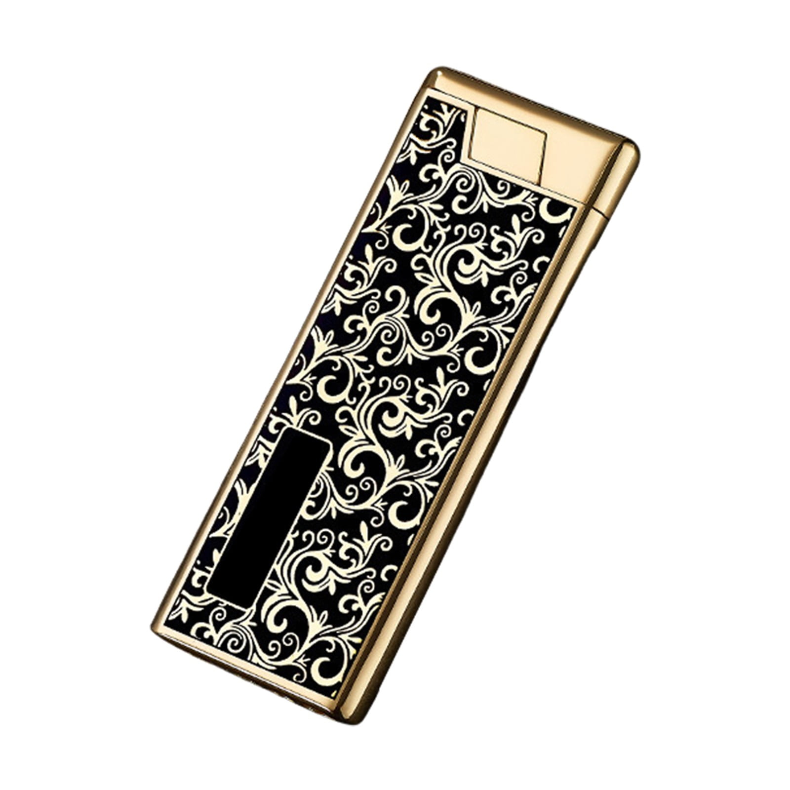 YFTDEY Thin Wheel Straight Lighter, Metal Inflatable Windproof Lighter ...