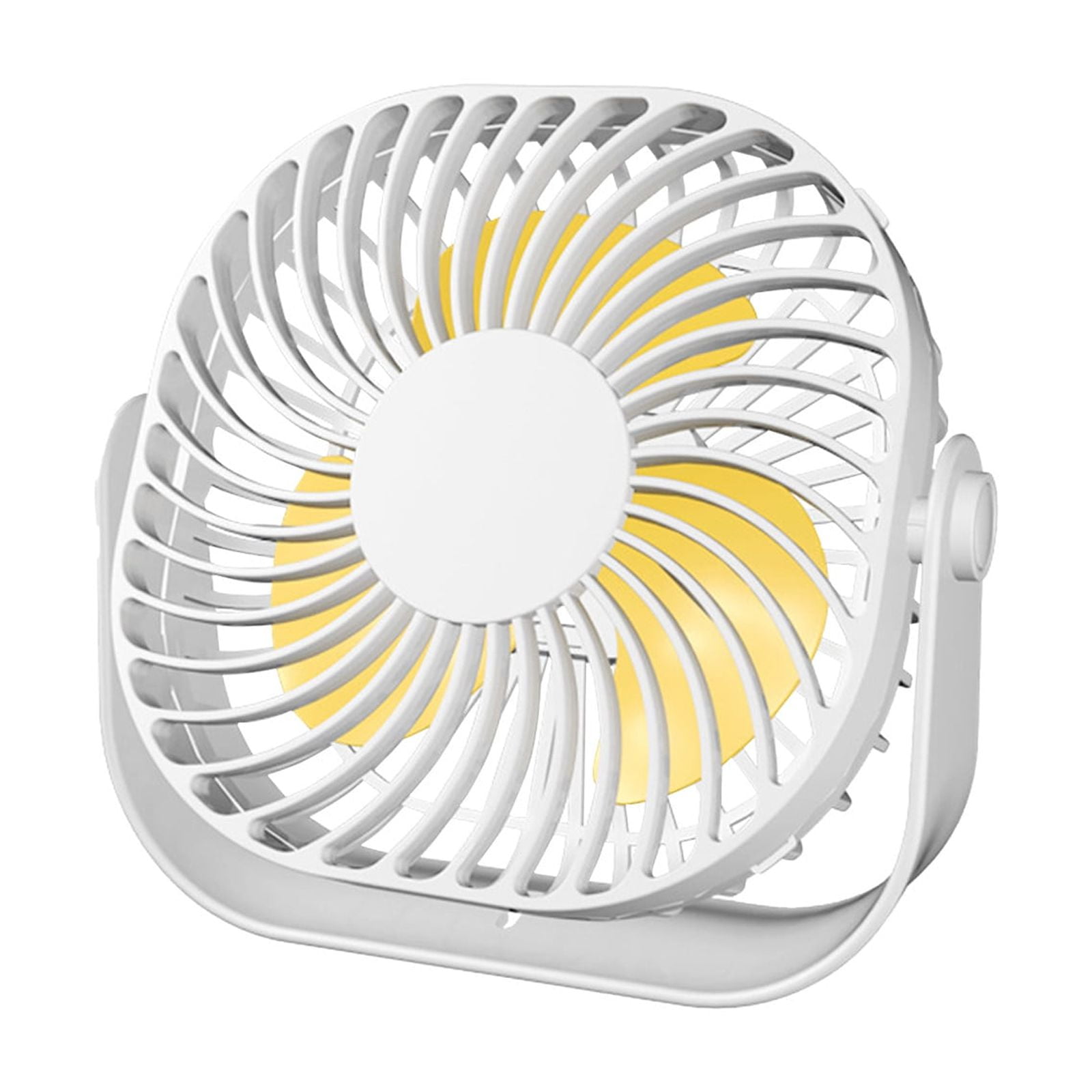 YFTDEY USB Desk Fan, Small Portable Fan, Quiet Mini Fan, Adjustable ...