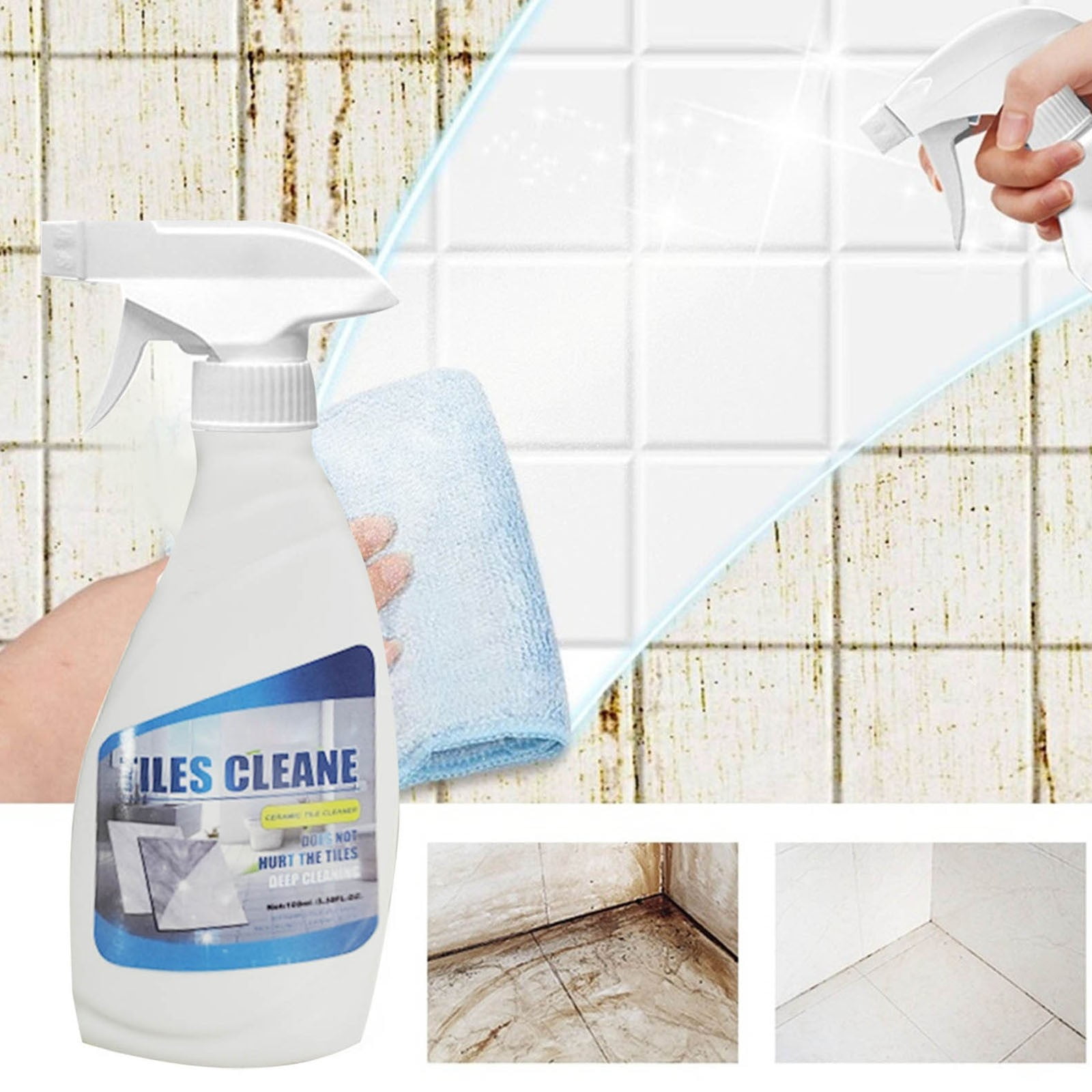 YFTDEY Ultimate Grout Cleaner 100ml – Heavy Duty Tile Cleaner, Grime ...