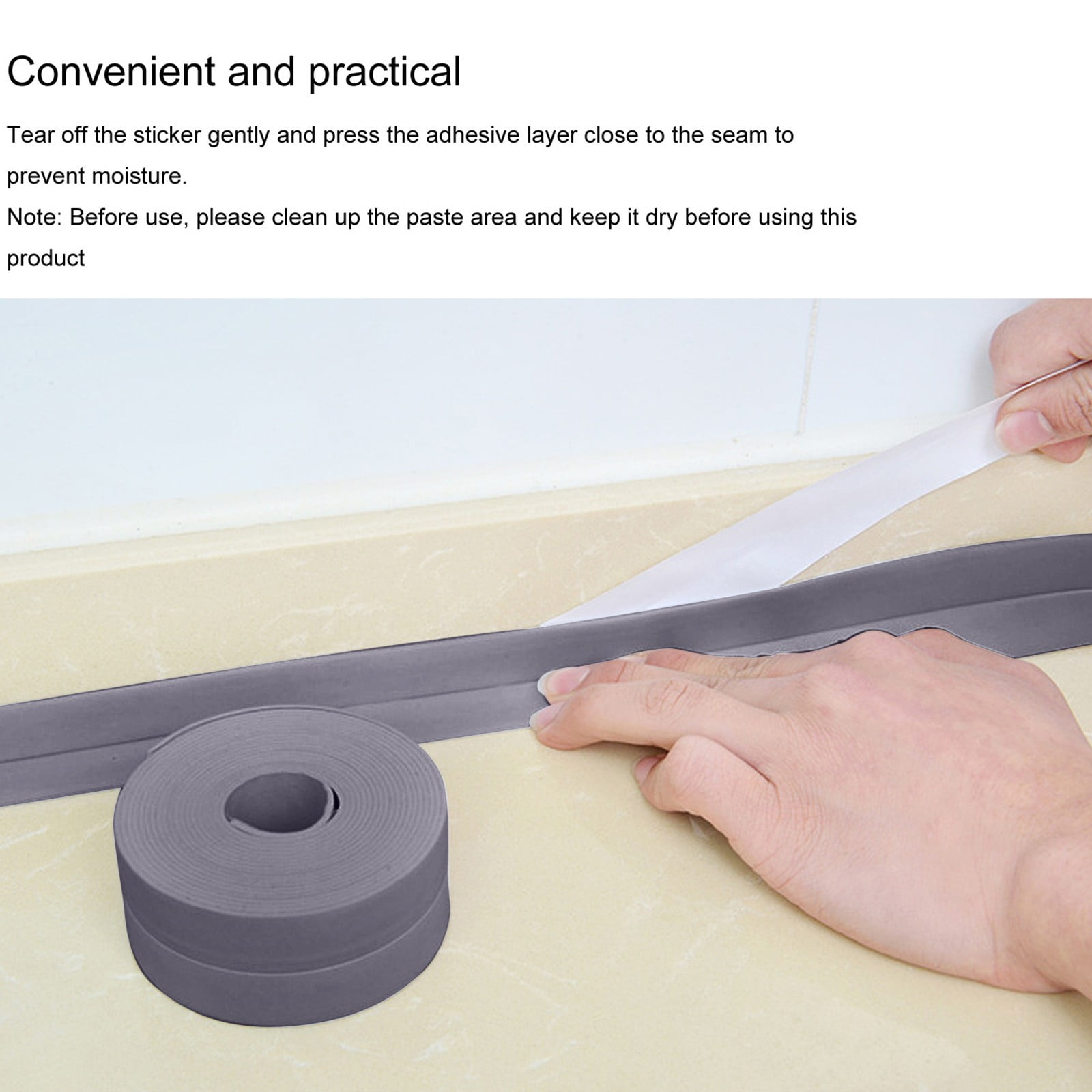 YFVVCZC Clearance 3.2m * 2.2cm Beautiful Seam Adhesive Wall Corner Line ...