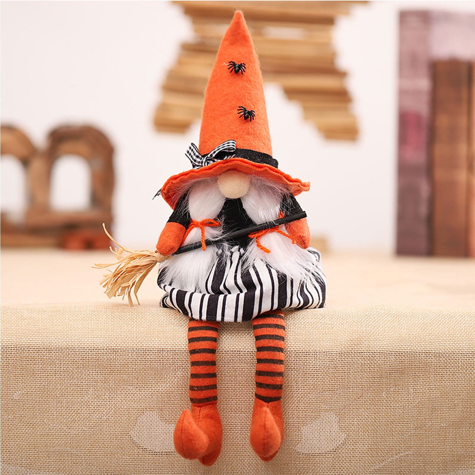 YFVVCZC Clearance Halloween Decoration Faceless Dwarf Doll,Glow Farm ...