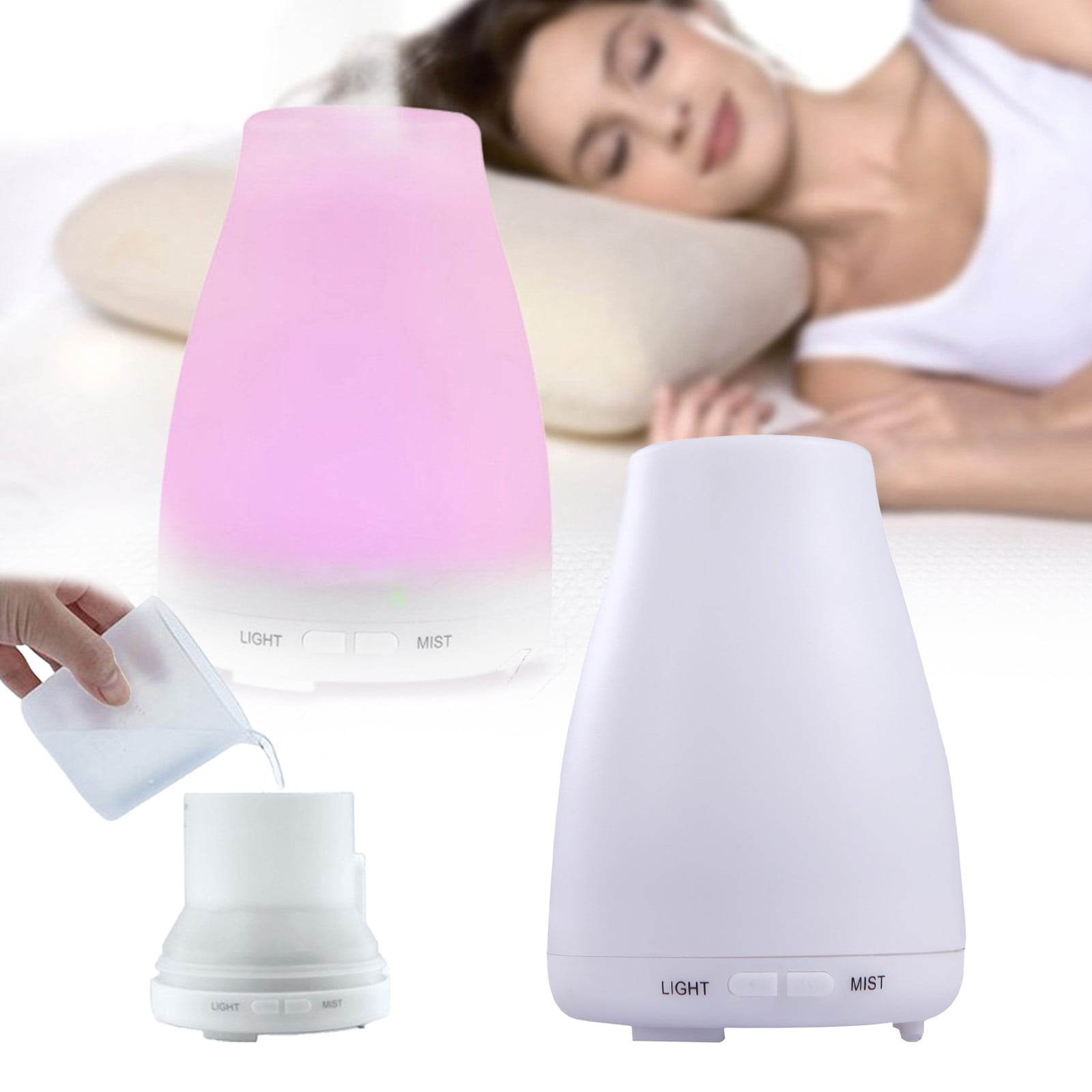 YFVVCZC Clearance Humidifier,Color Changing Led Cold Mist Humidifier B ...