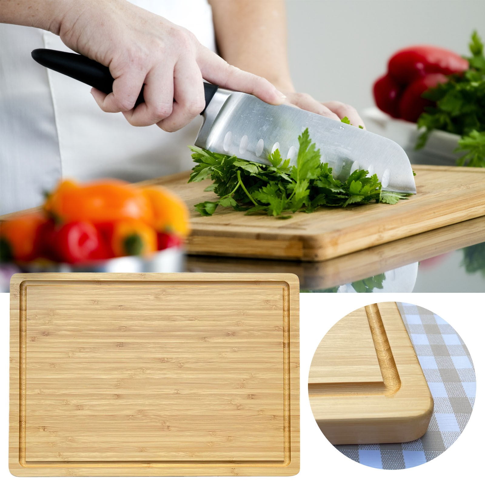 YFVVCZC Kitchen Supplies Home Useful Tools,Chopping Board Square Tray ...