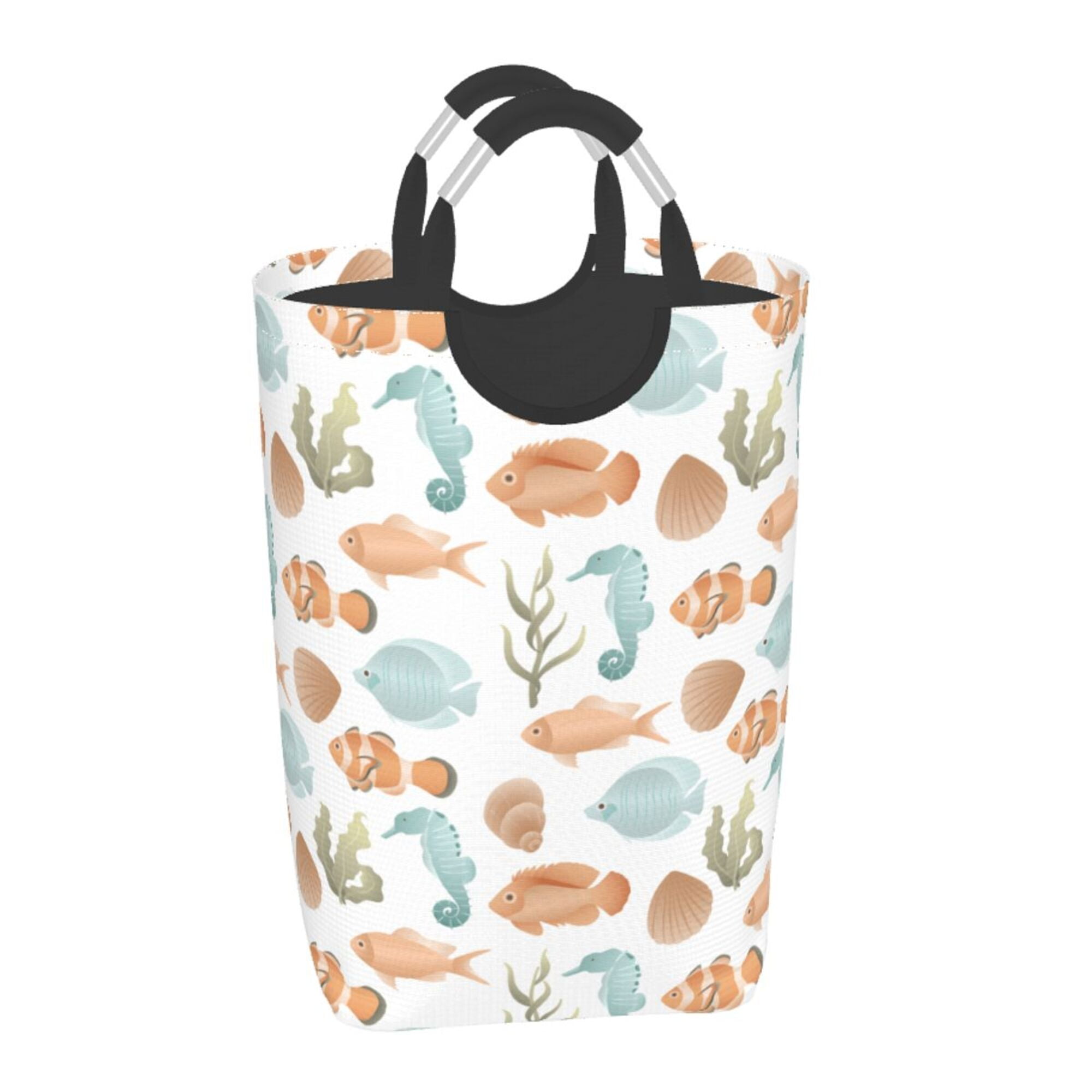 YFYANG 50L Foldable Laundry Hamper, Waterproof Oxford Fabric Cartoon ...