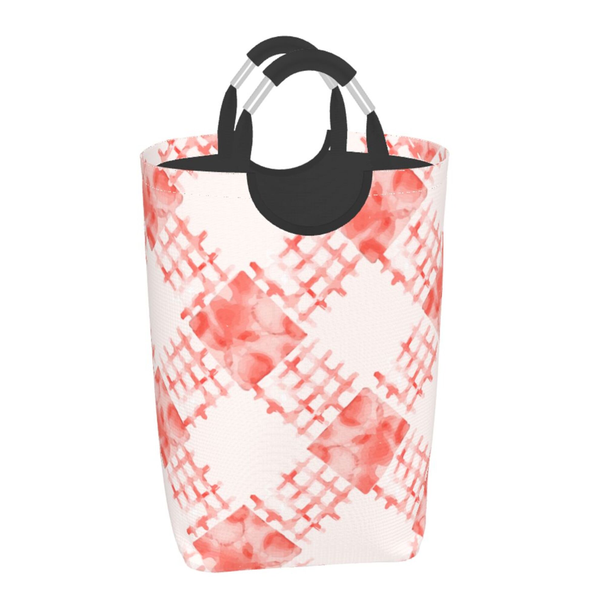 YFYANG 50L Foldable Laundry Hamper, Waterproof Oxford Fabric Red ...