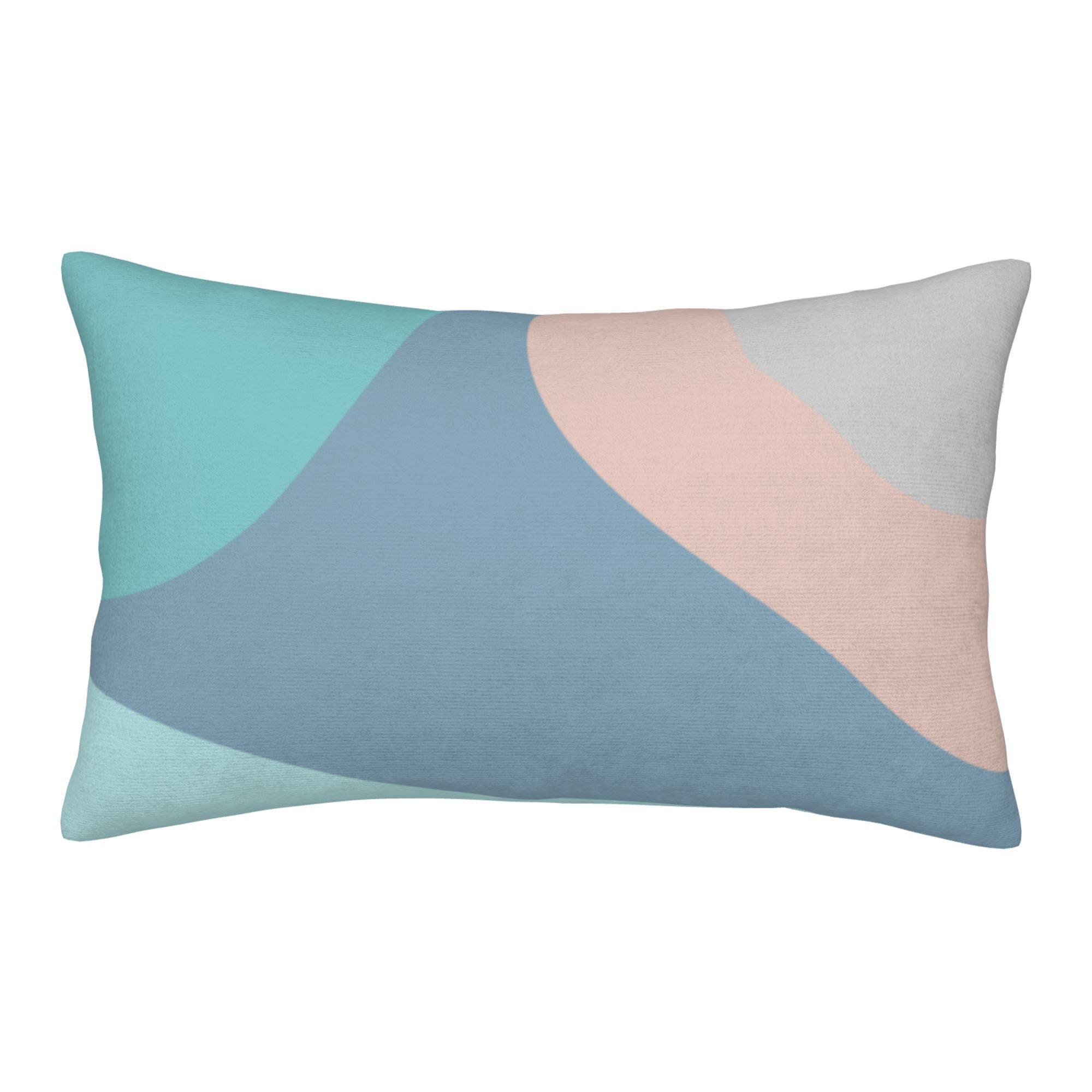 YFYANG Super Soft Rectangular Plush Cushion Cover (Without Pillow ...