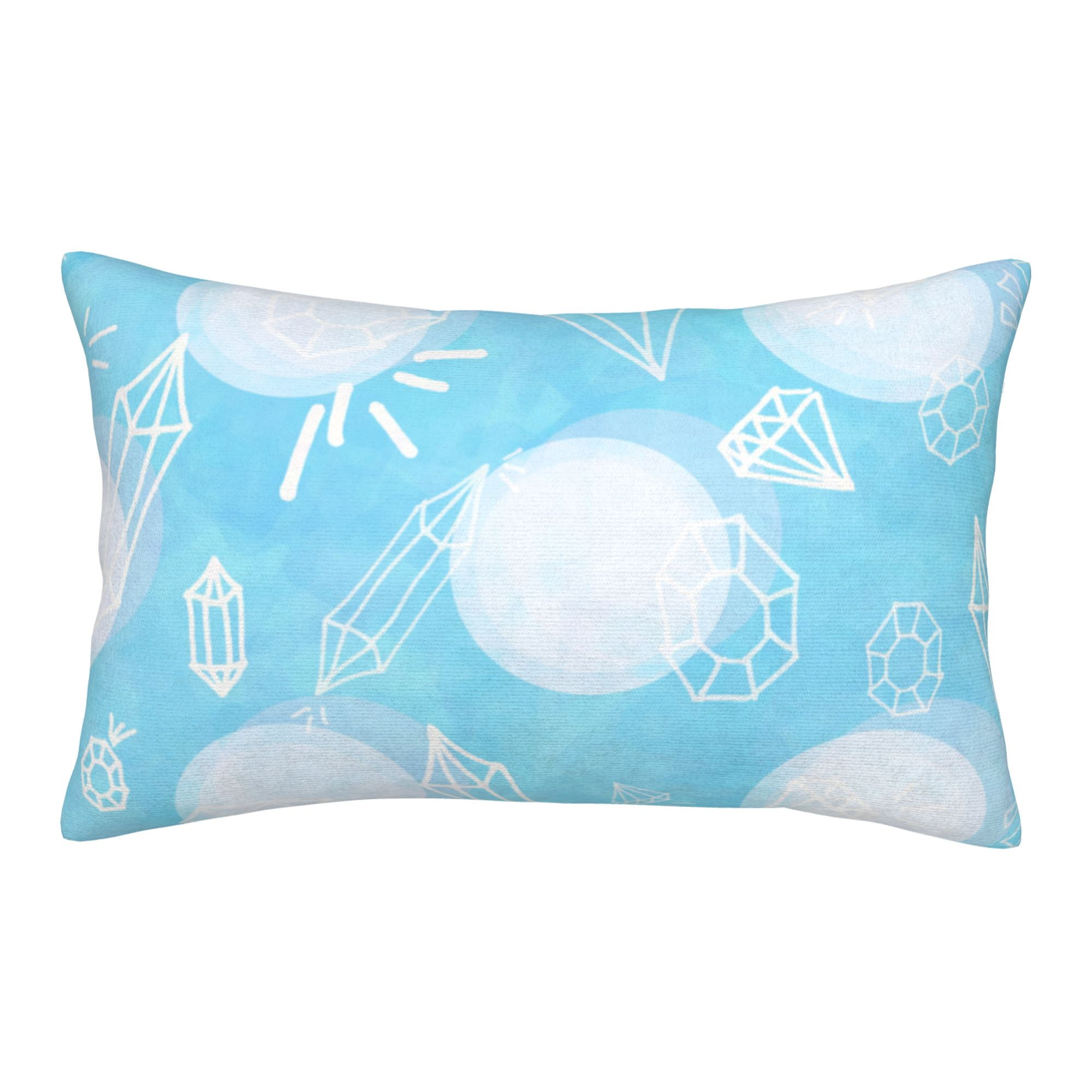 YFYANG Super Soft Rectangular Plush Cushion Cover (Without Pillow ...