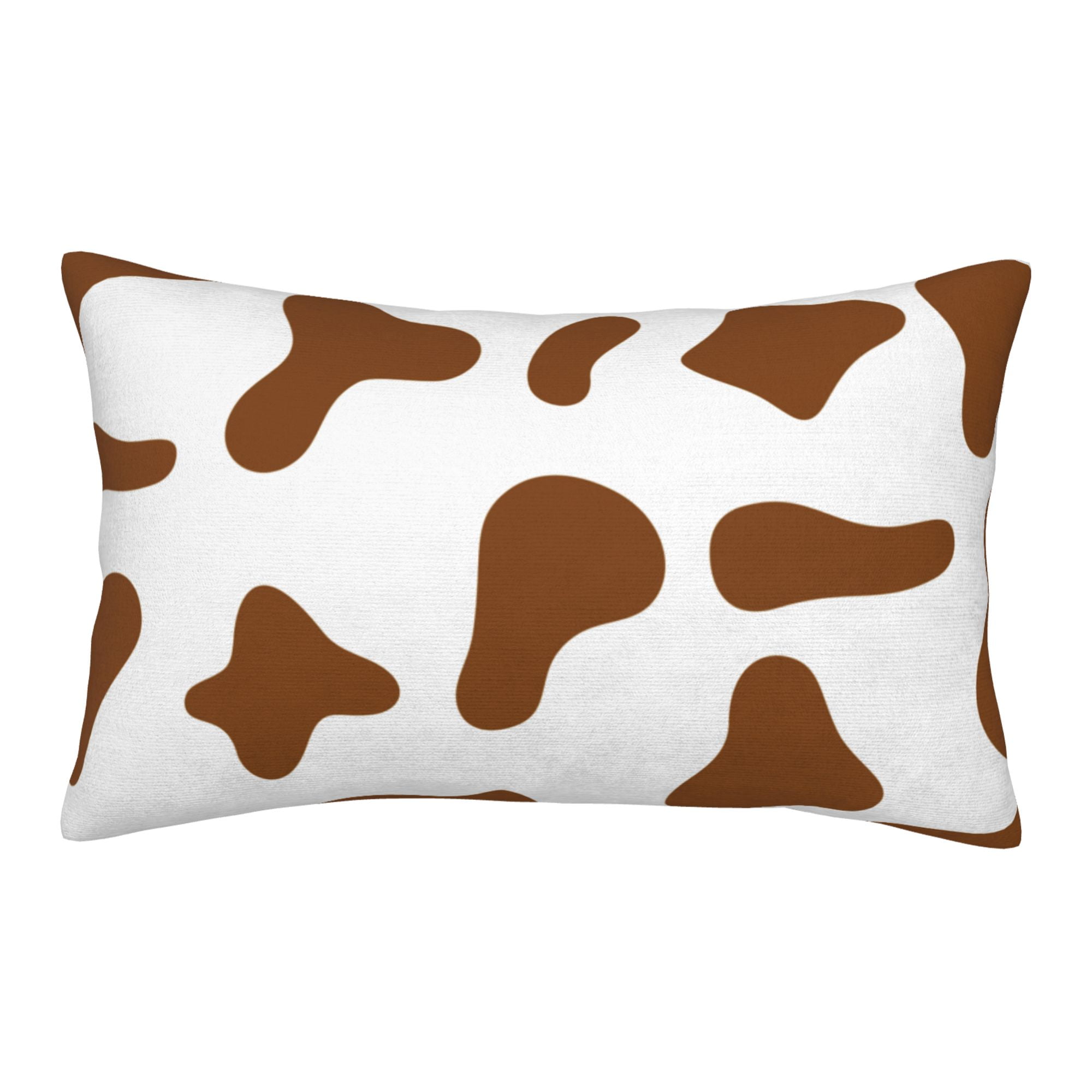 YFYANG Super Soft Rectangular Plush Cushion Cover (Without Pillow ...