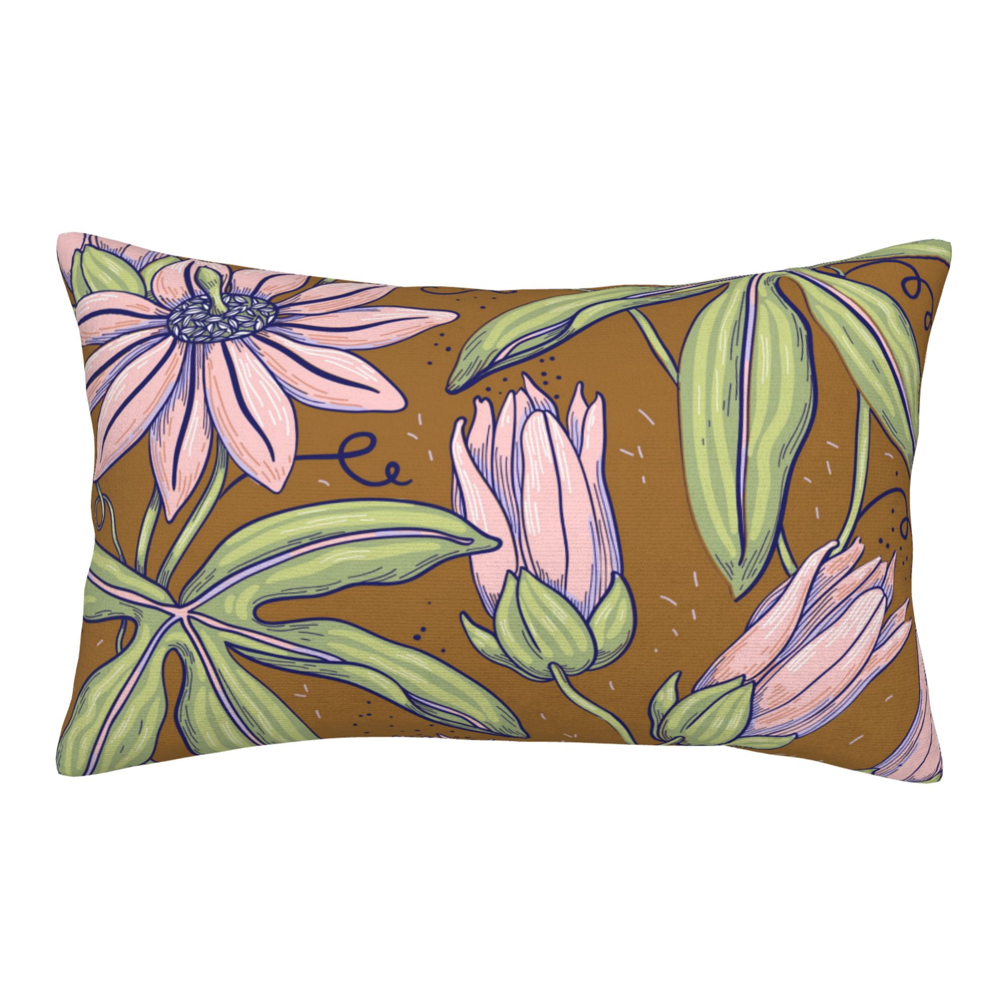 YFYANG Super Soft Rectangular Plush Cushion Cover (Without Pillow ...