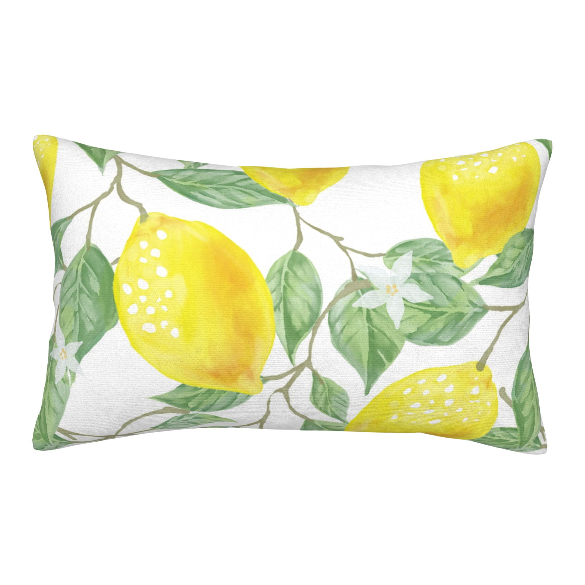 YFYANG Super Soft Rectangular Plush Cushion Cover (Without Pillow ...