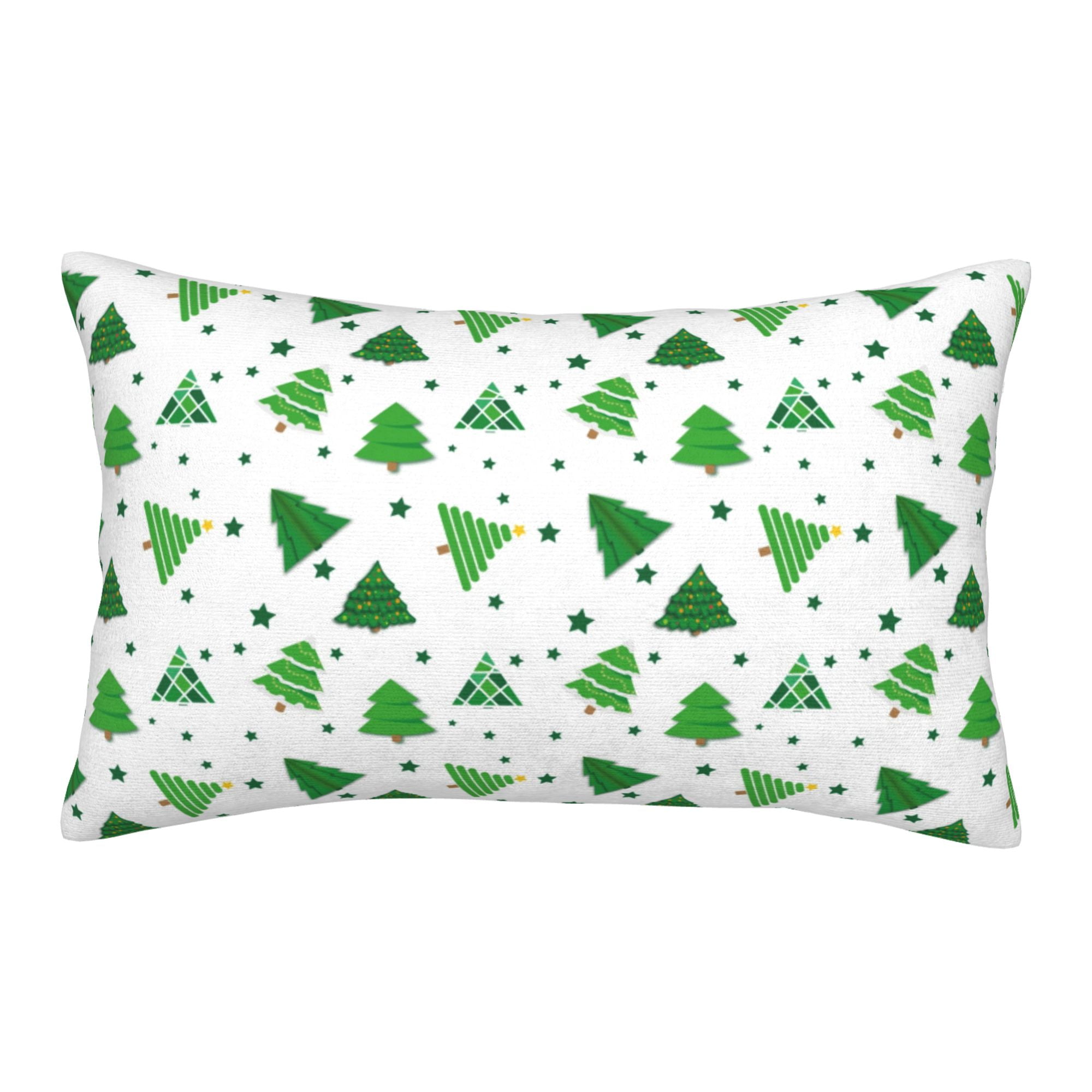 YFYANG Super Soft Rectangular Plush Cushion Cover (Without Pillow ...