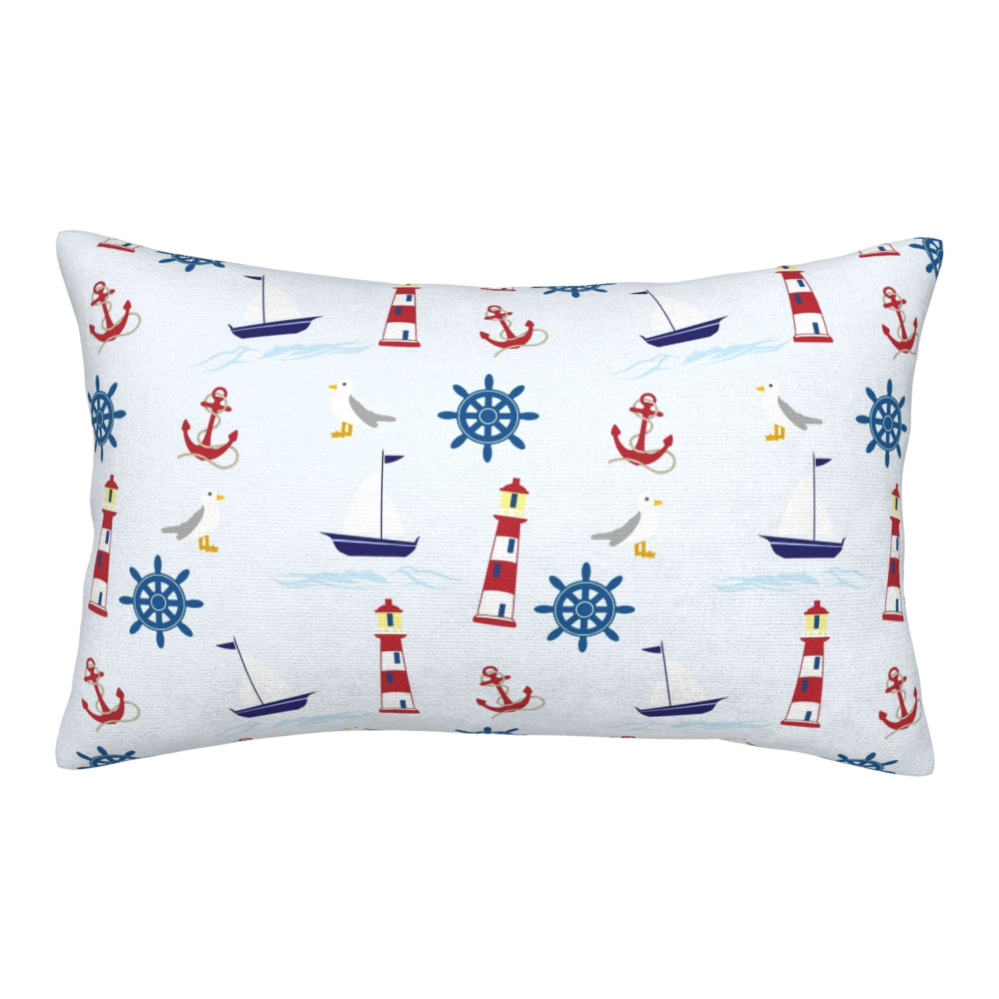 YFYANG Super Soft Rectangular Plush Cushion Cover (Without Pillow ...