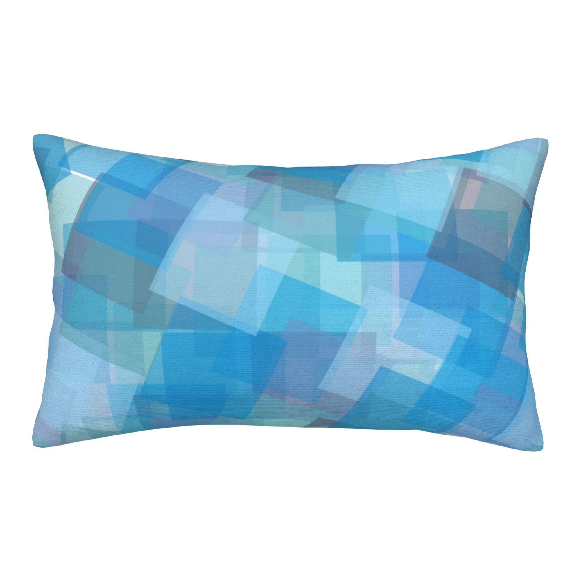 YFYANG Super Soft Rectangular Plush Cushion Cover (Without Pillow ...