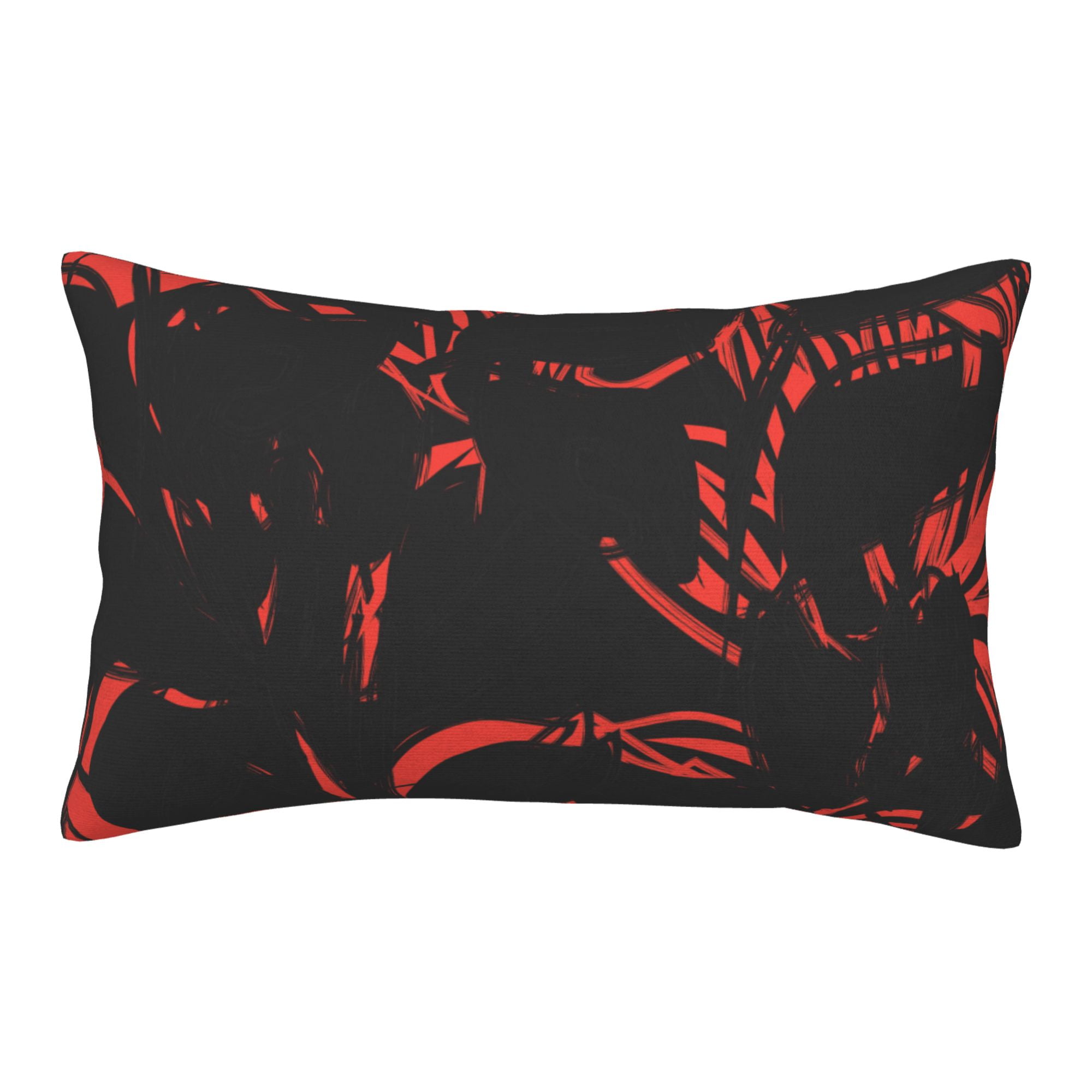 YFYANG Super Soft Rectangular Plush Cushion Cover (Without Pillow ...