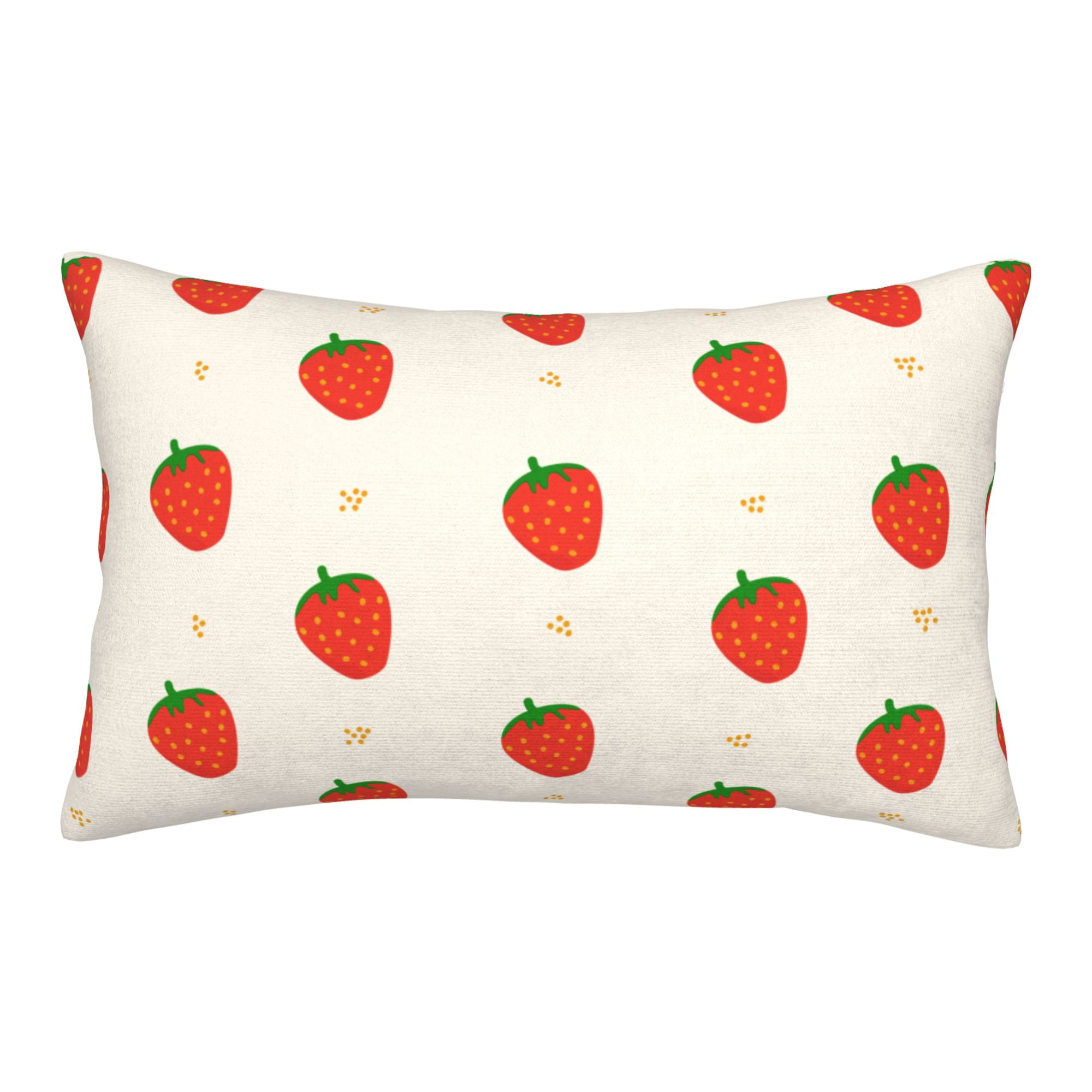 YFYANG Super Soft Rectangular Plush Cushion Cover (Without Pillow ...