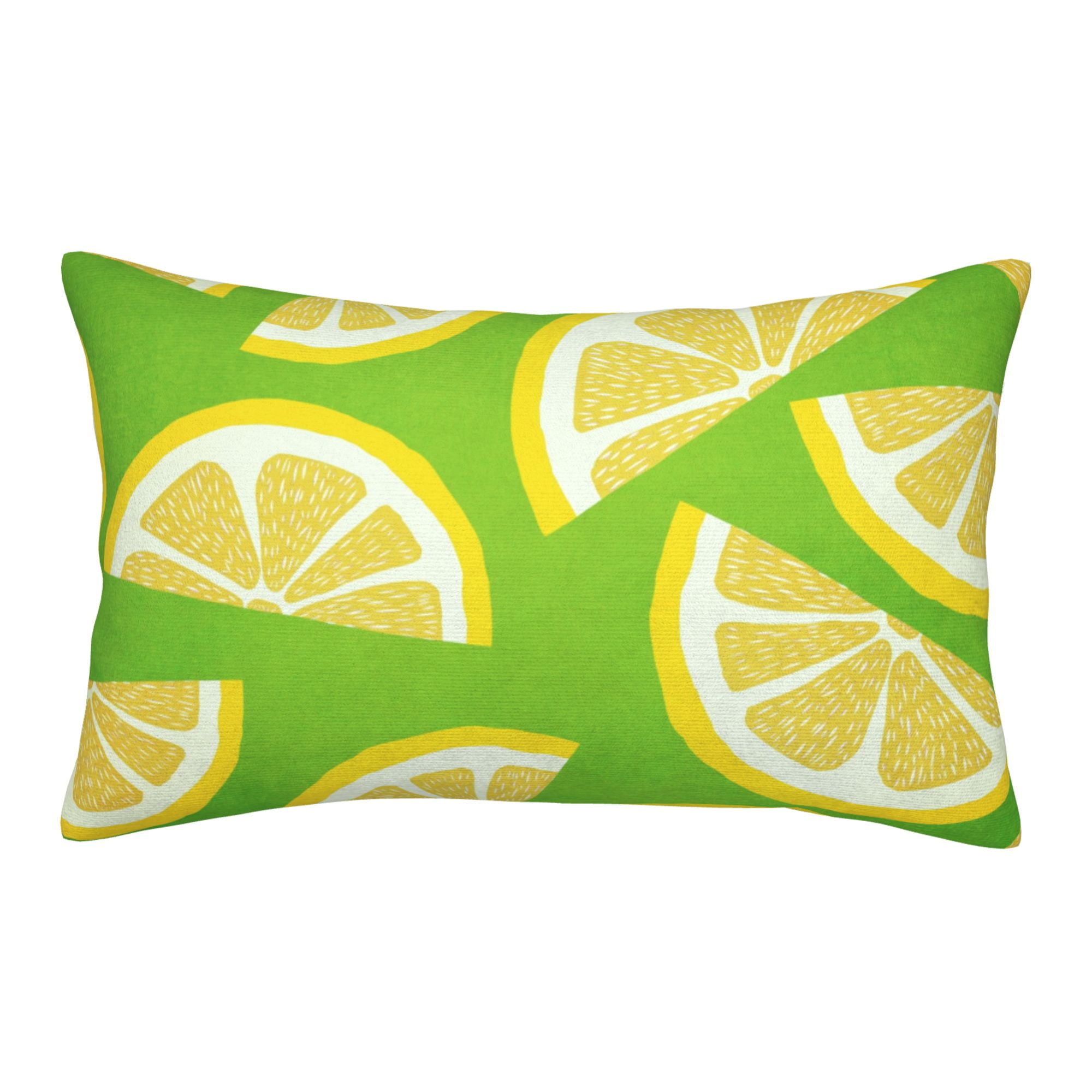 YFYANG Super Soft Rectangular Plush Cushion Cover (Without Pillow ...