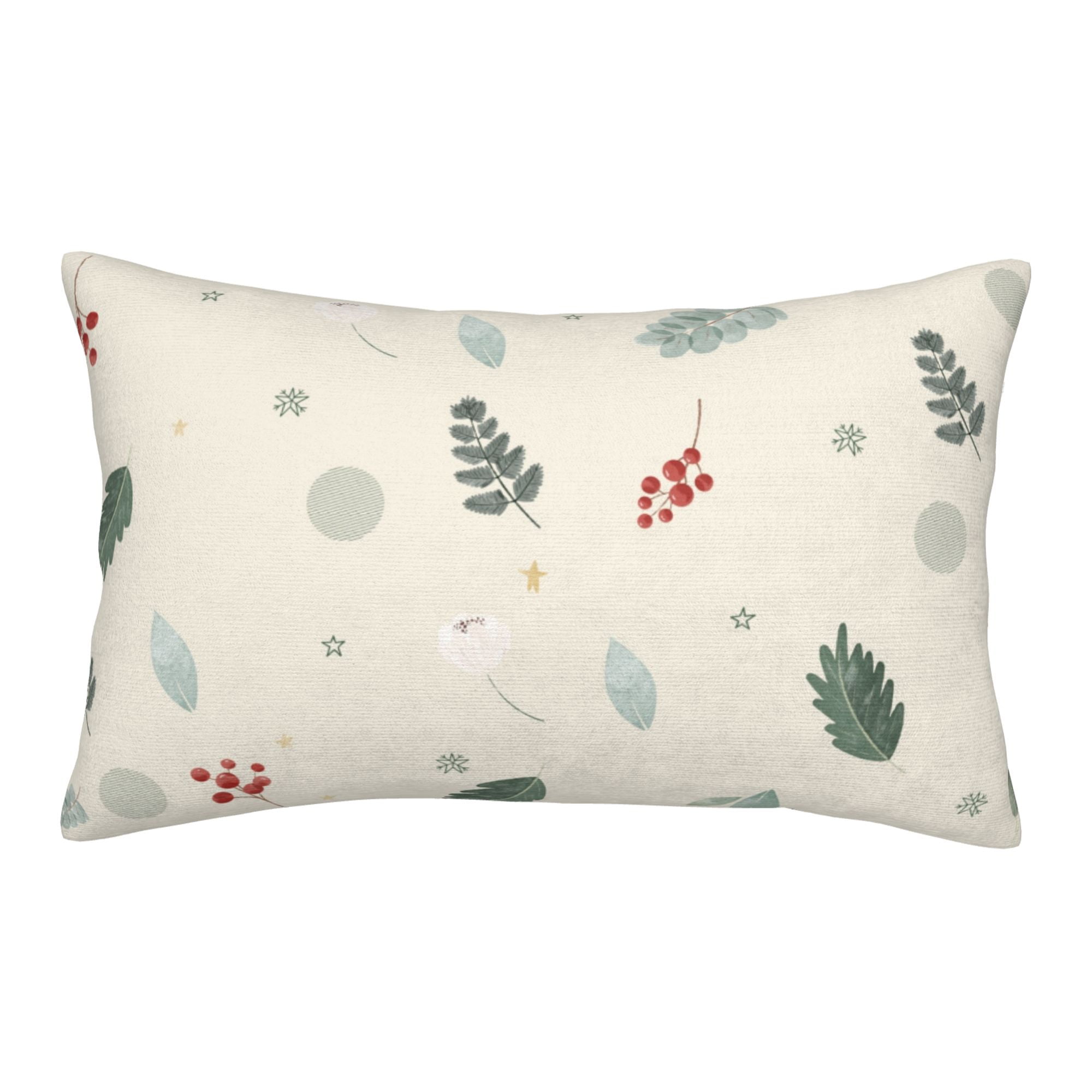 YFYANG Super Soft Rectangular Plush Cushion Cover (Without Pillow ...