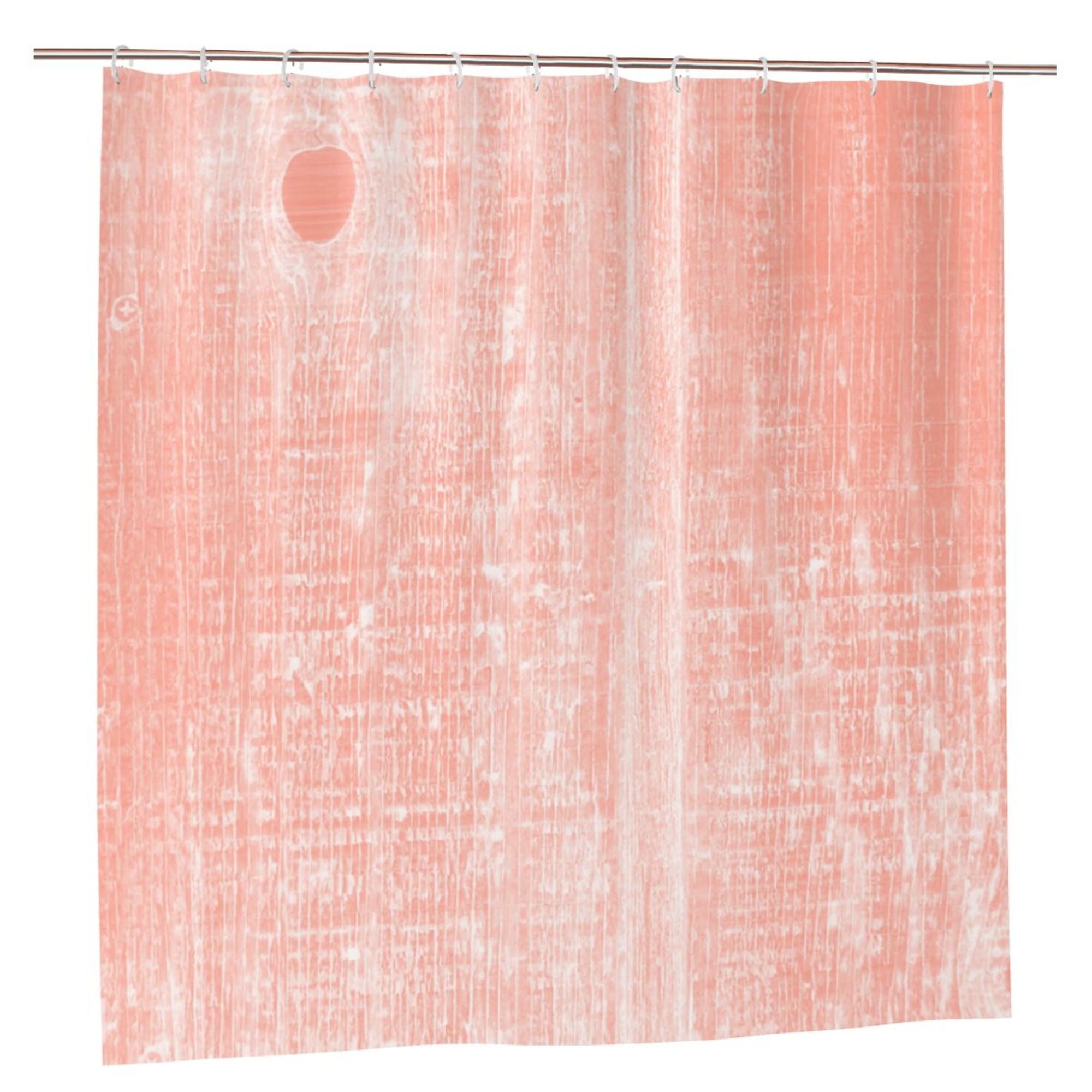 Yfyang Waterproof Bathroom Shower Curtain Pink Textured Background