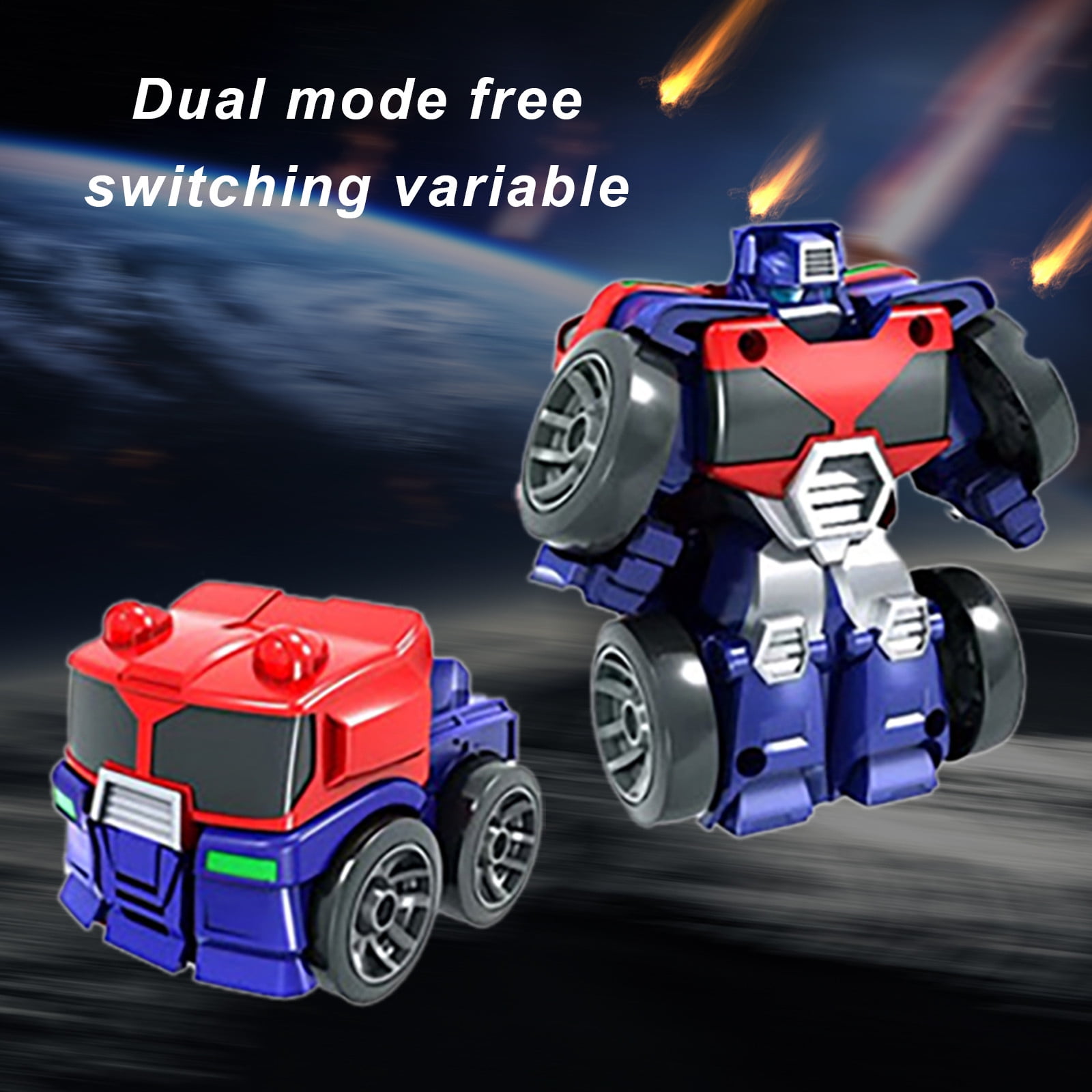 YFYOUNG Toddler Transforming Robot Construction Vehicles Collectible ...