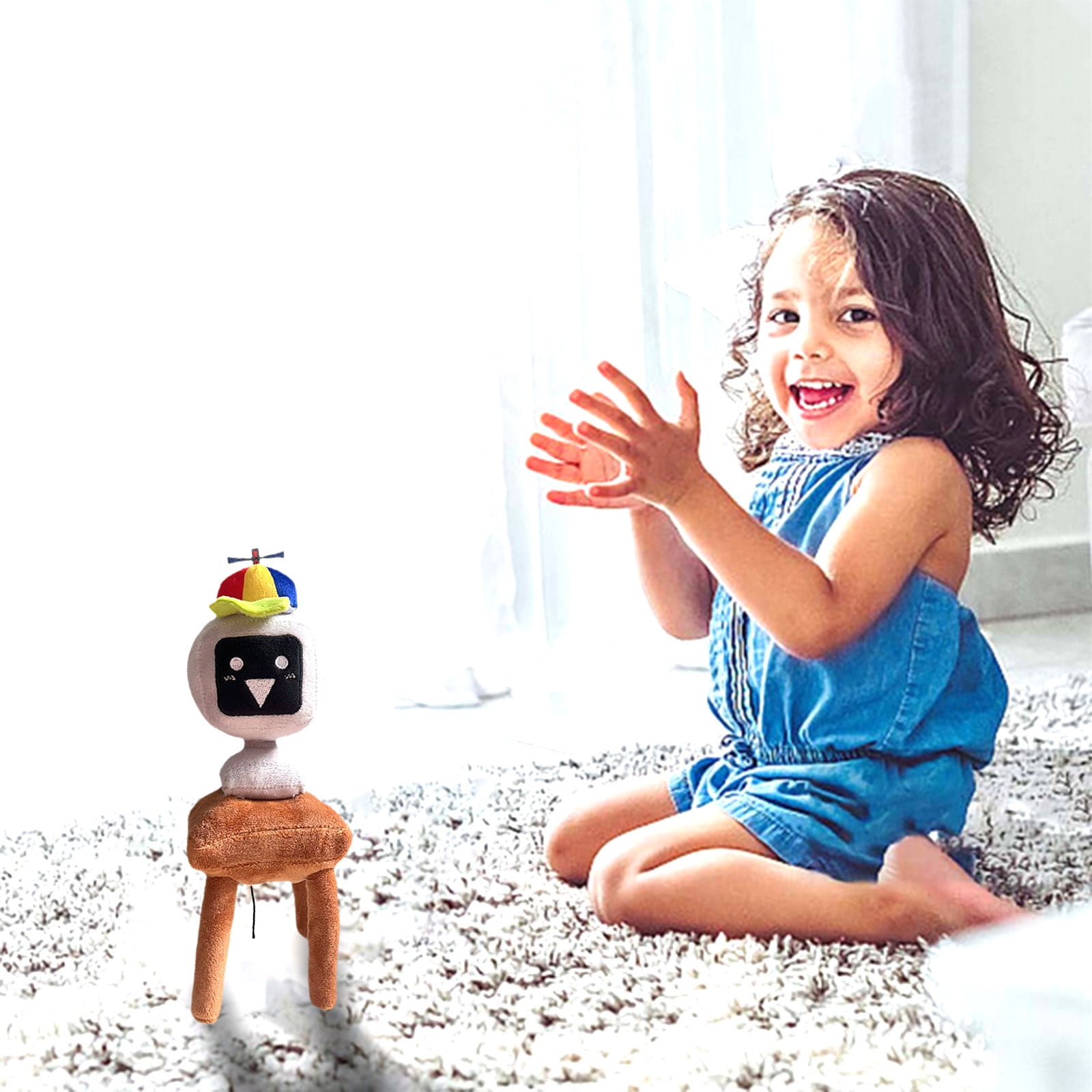 YFYOUNG Toys Sprunki Game Sprunki Gray Realistic And Cute Soft Stuffed ...