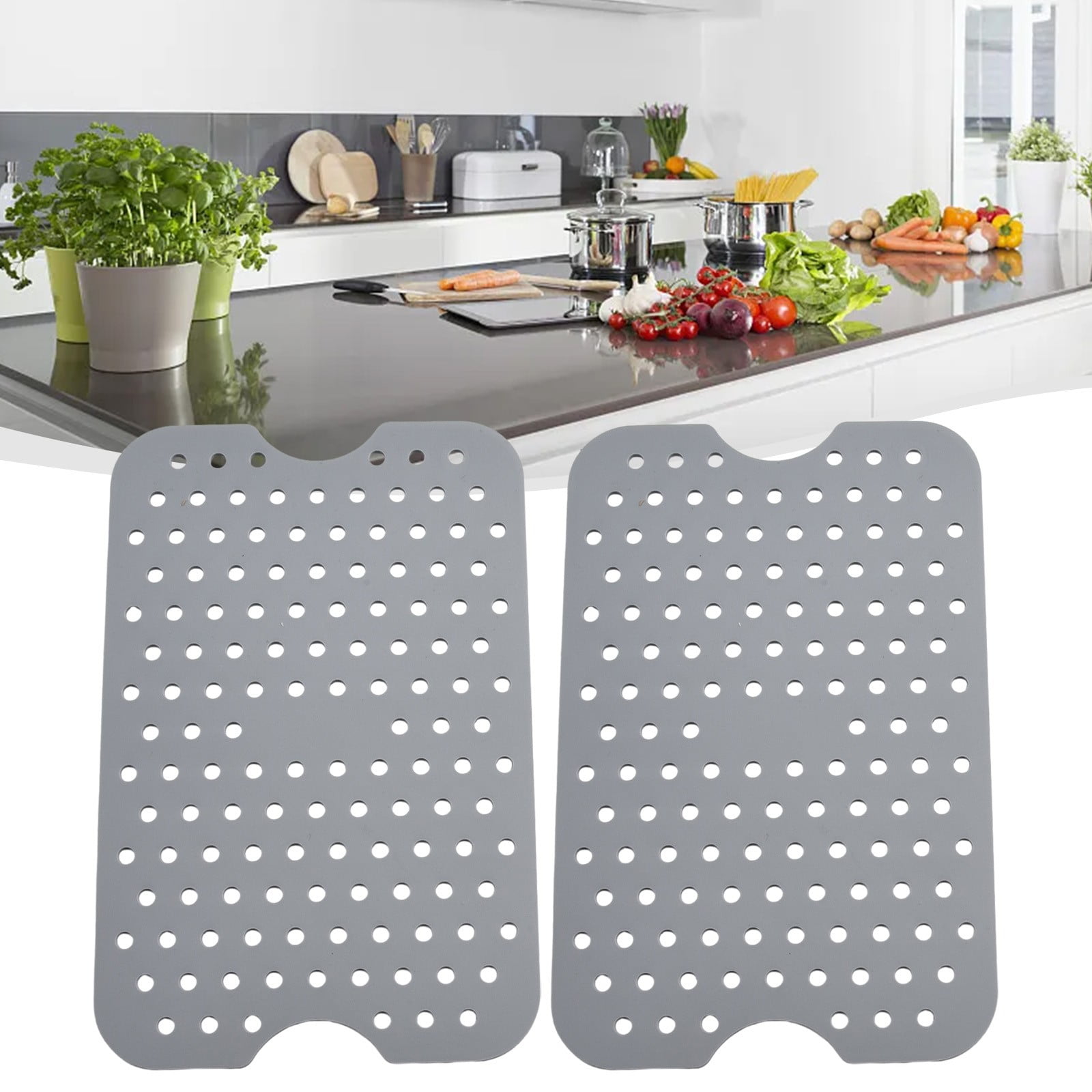 YFind 2 Pcs Air Fryer Silicone Mat Kitchen Accessories for Ninja-Foodi ...