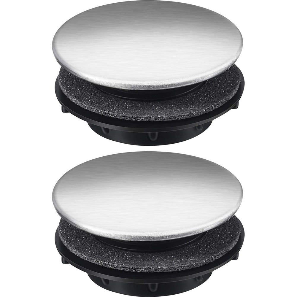 YFind 2Pc 45Mm Stainless Steel Kitchen Sink Cover Tap Hole Blanking ...