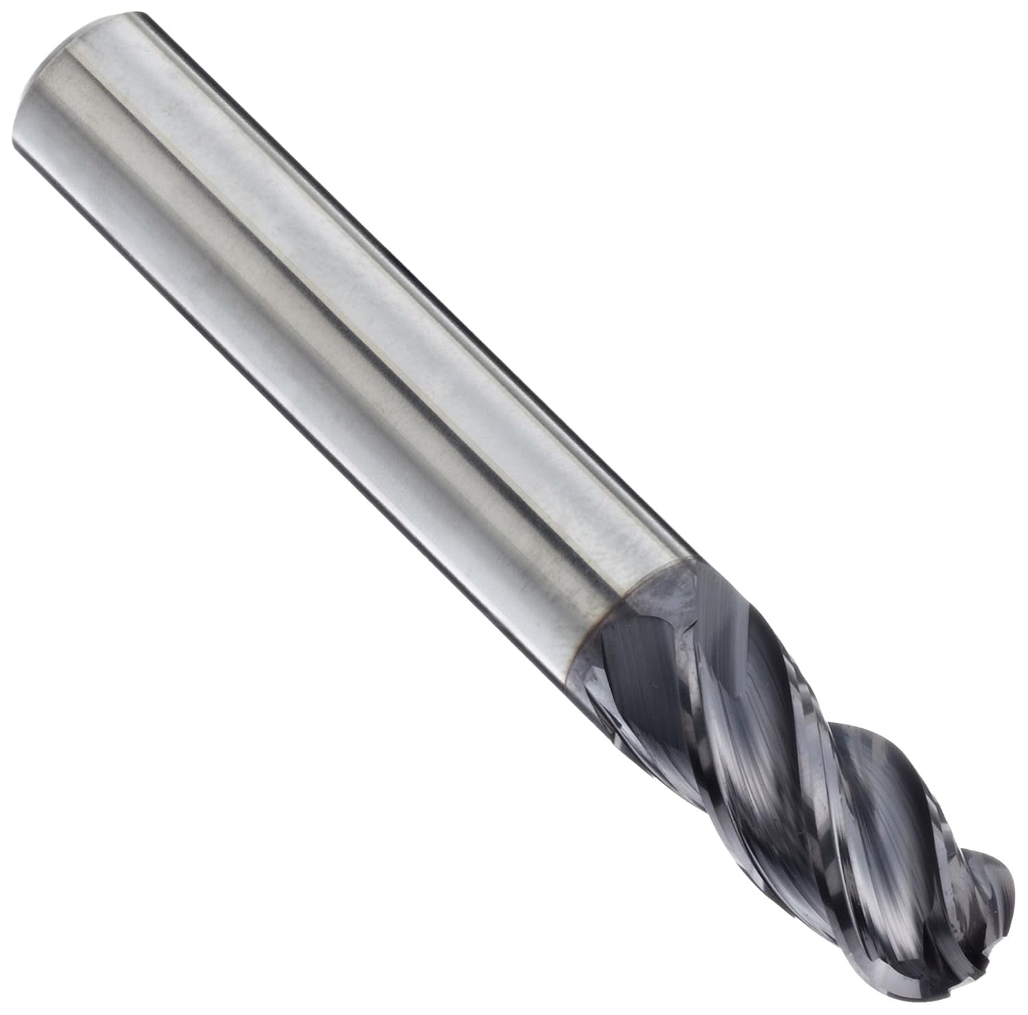 YG-1 EMB74 Carbide Ball Nose End Mill, Long Reach, Vibration Resistant ...