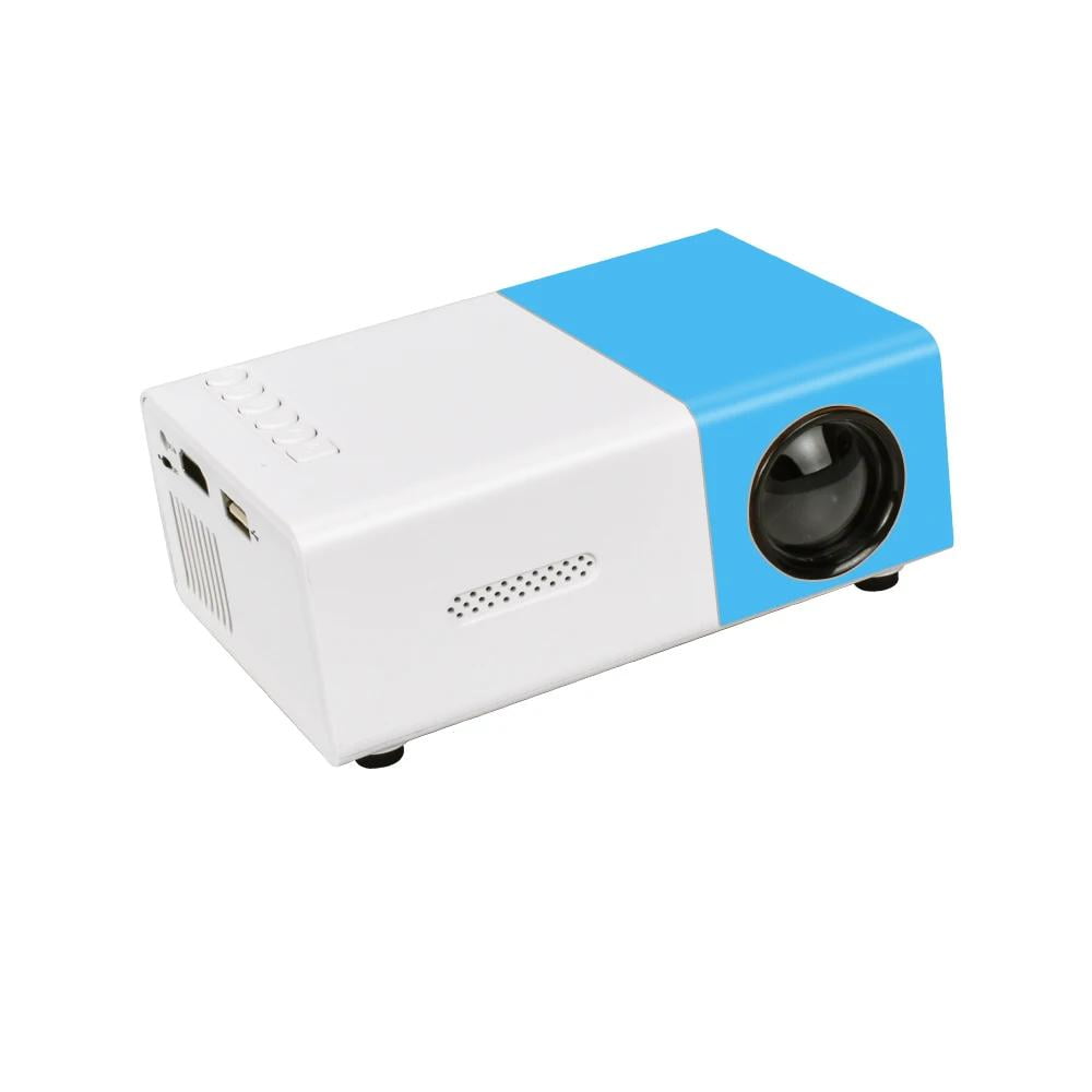 YG300 Mini Projector LED Portable Beamer Compatible with USB Support ...