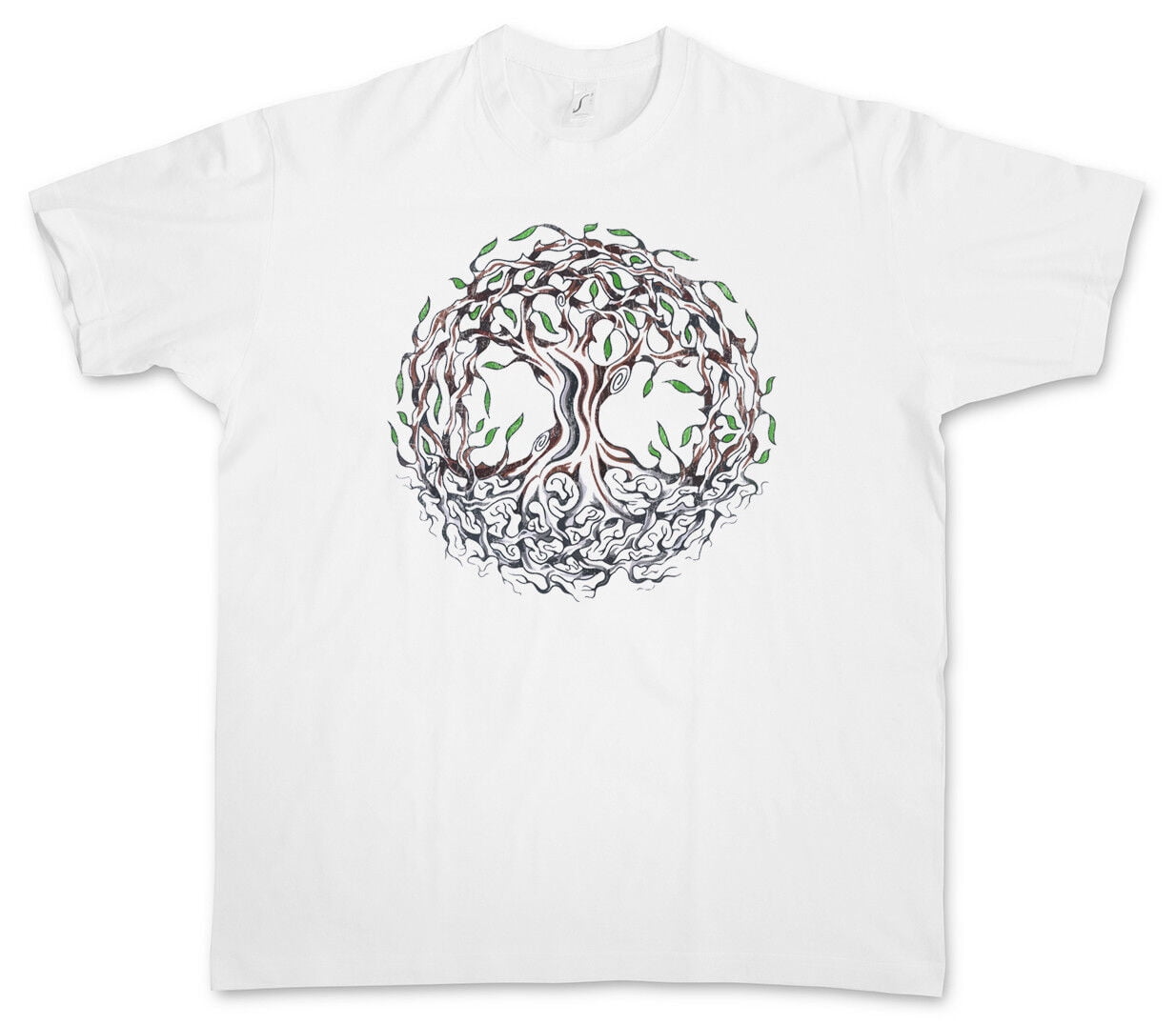 YGGDRASIL IX T-SHIRT Arsen Celtic Irminsul Tree Loki of Life Of Thor ...
